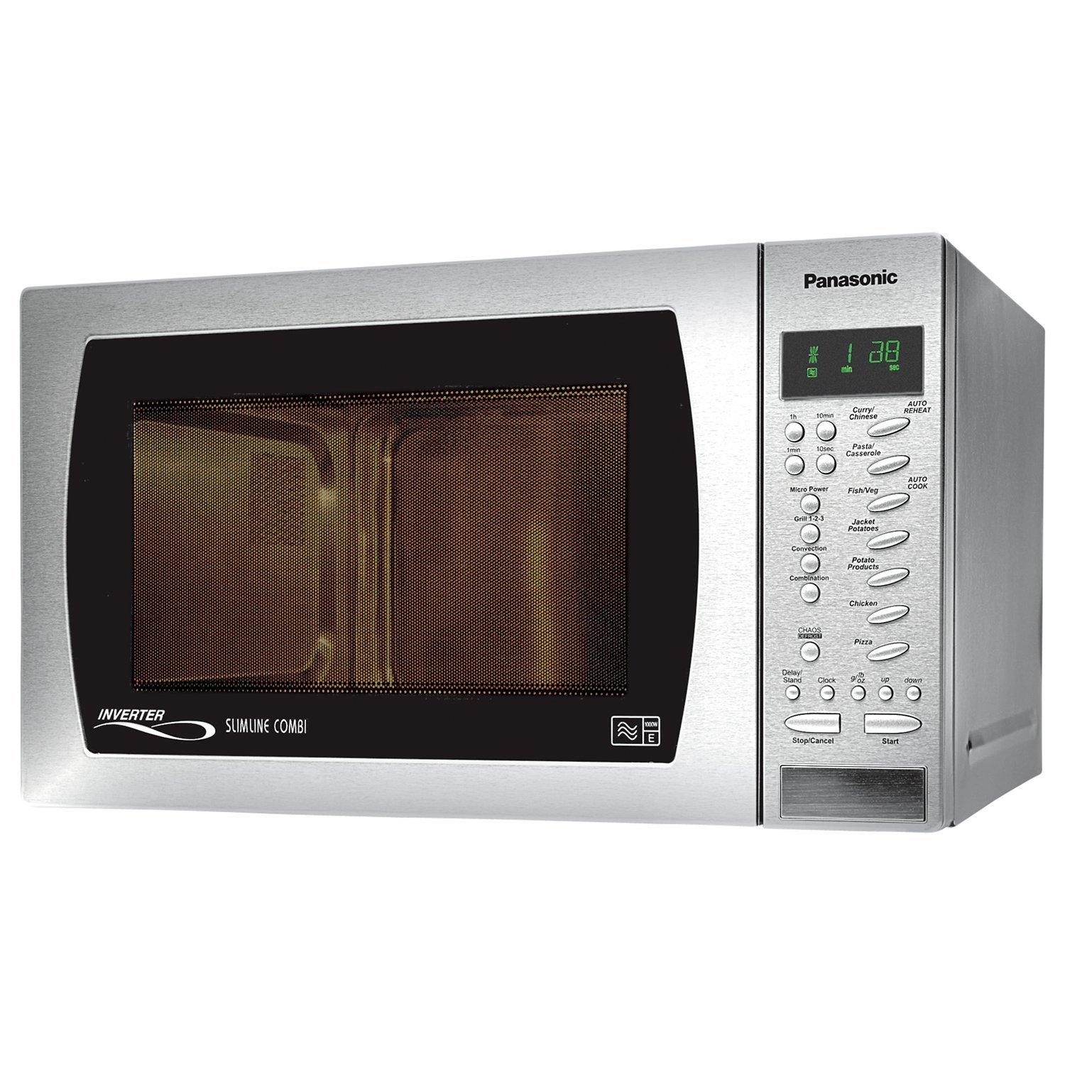 Slimline combination microwave store