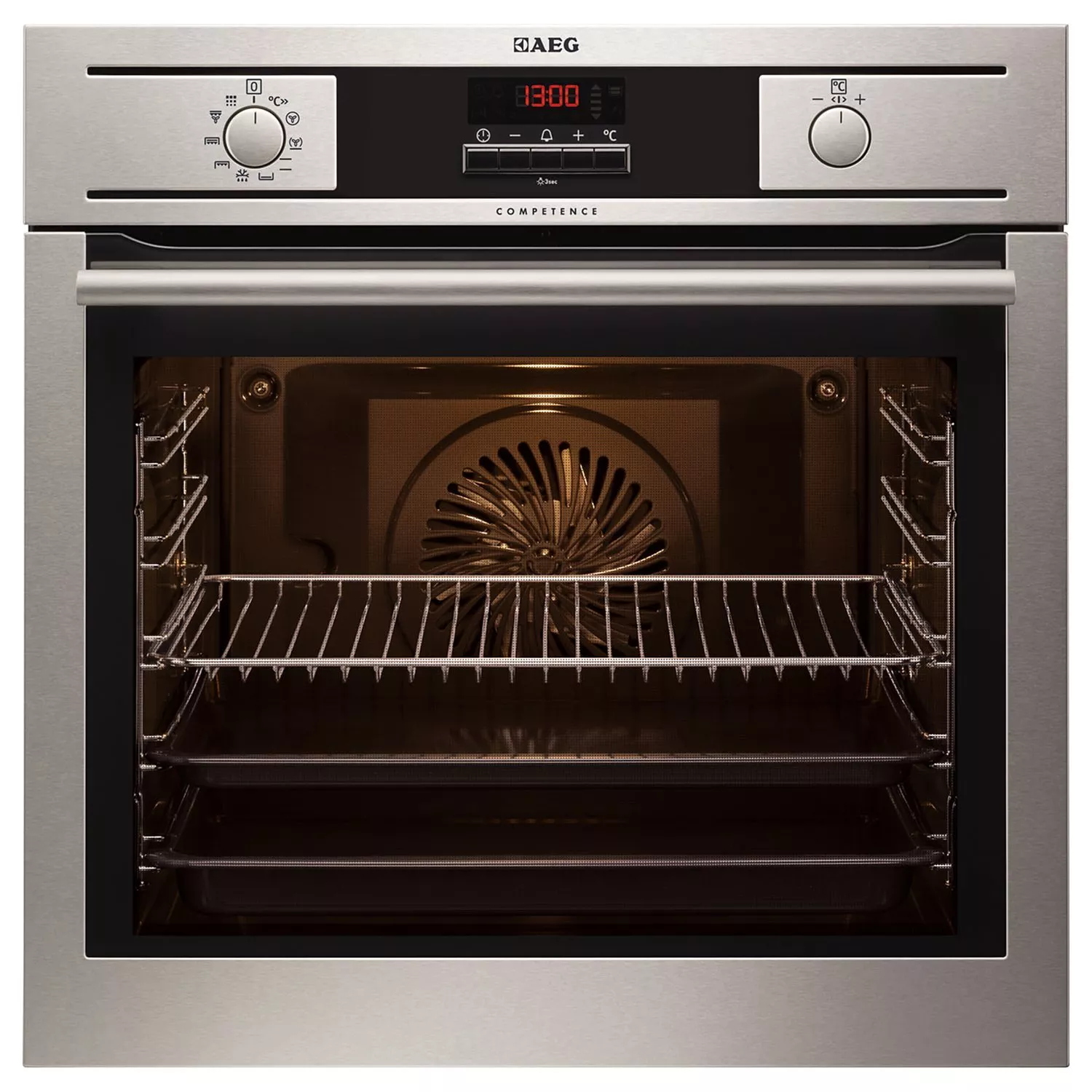 AEG BP5304001M Single Electric Oven, Stainless Steel