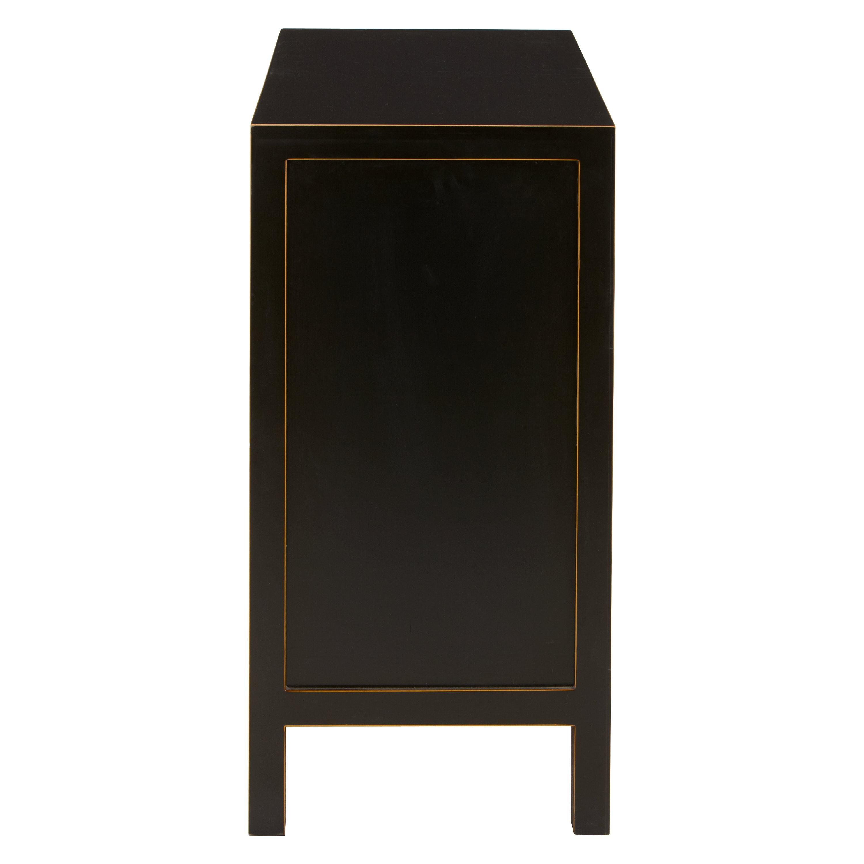 John Lewis Chinese Collection Suri Small Sideboard Black