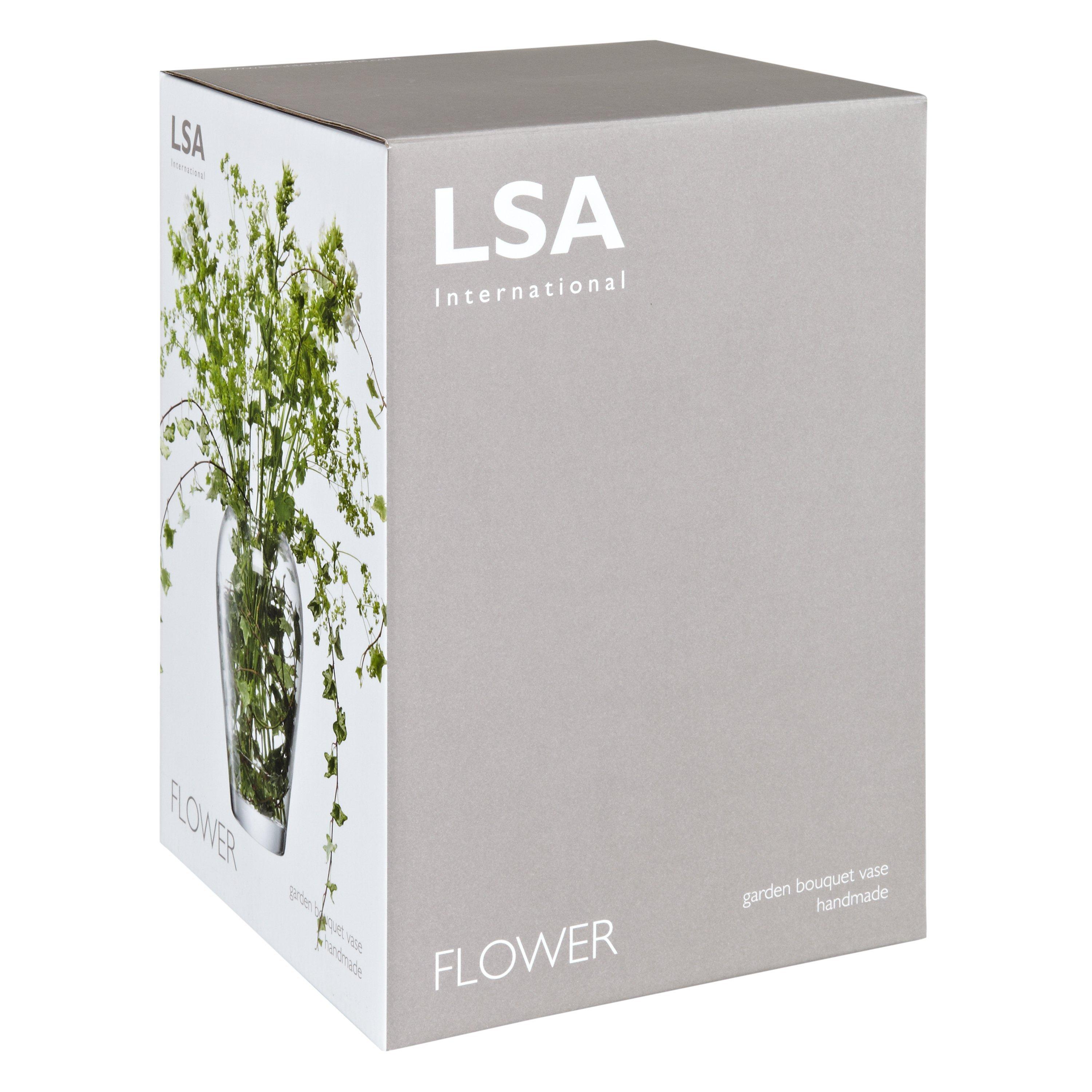 LSA International Flower Garden Bouquet Barrel Vase