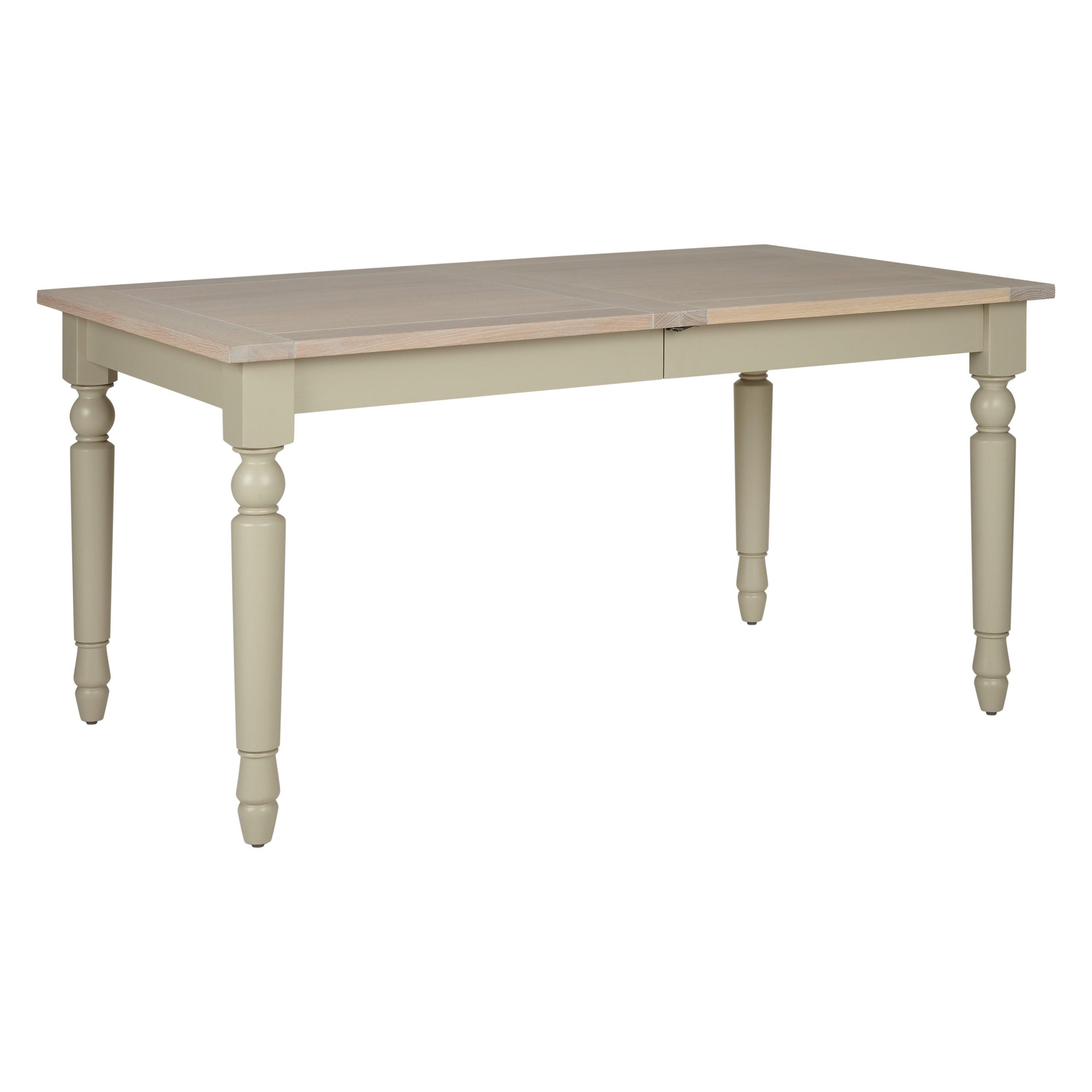 Neptune Suffolk 6-10 Seater Seasoned Oak Extending Dining Table, Honed ...