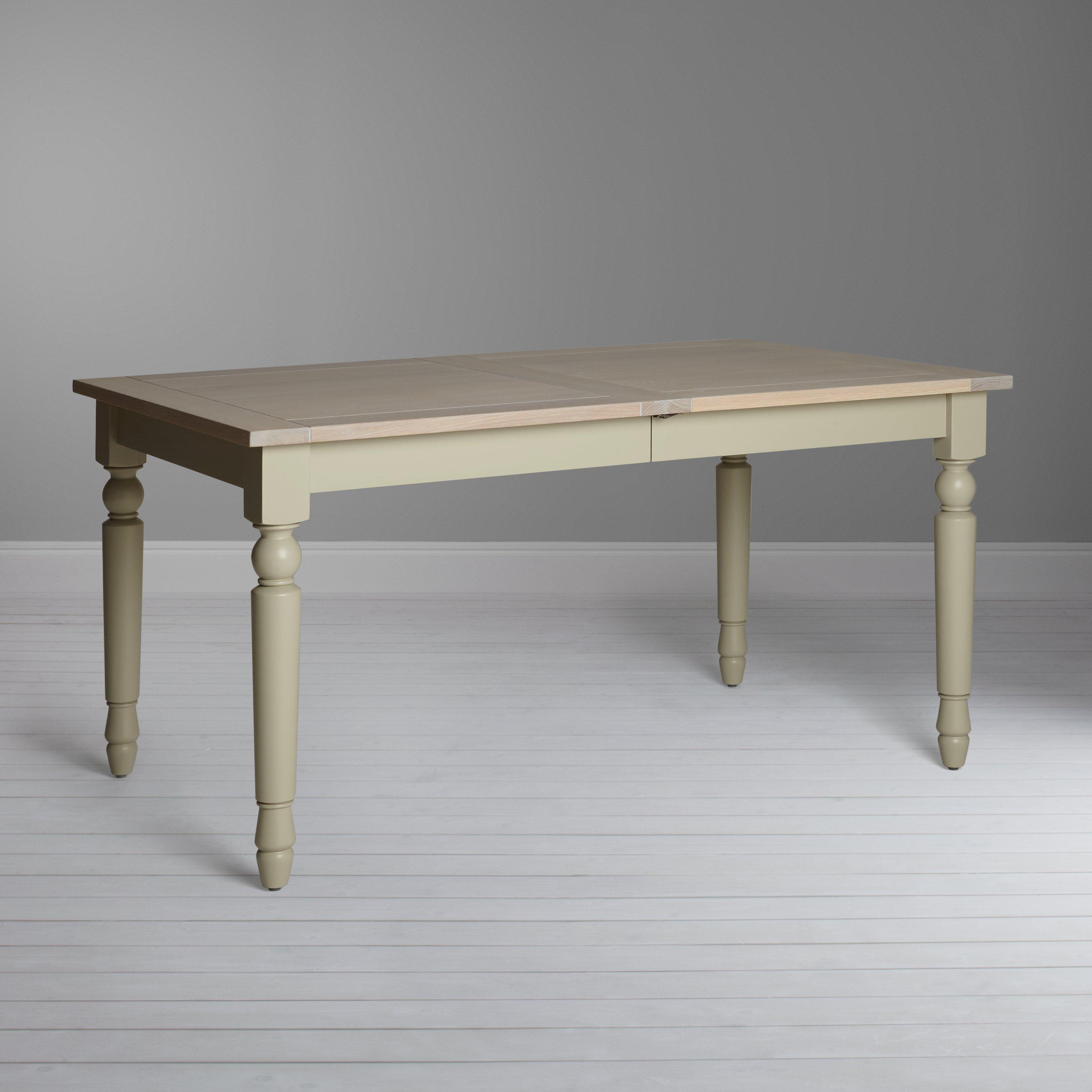 Neptune Suffolk 6-10 Seater Seasoned Oak Extending Dining Table, Honed ...
