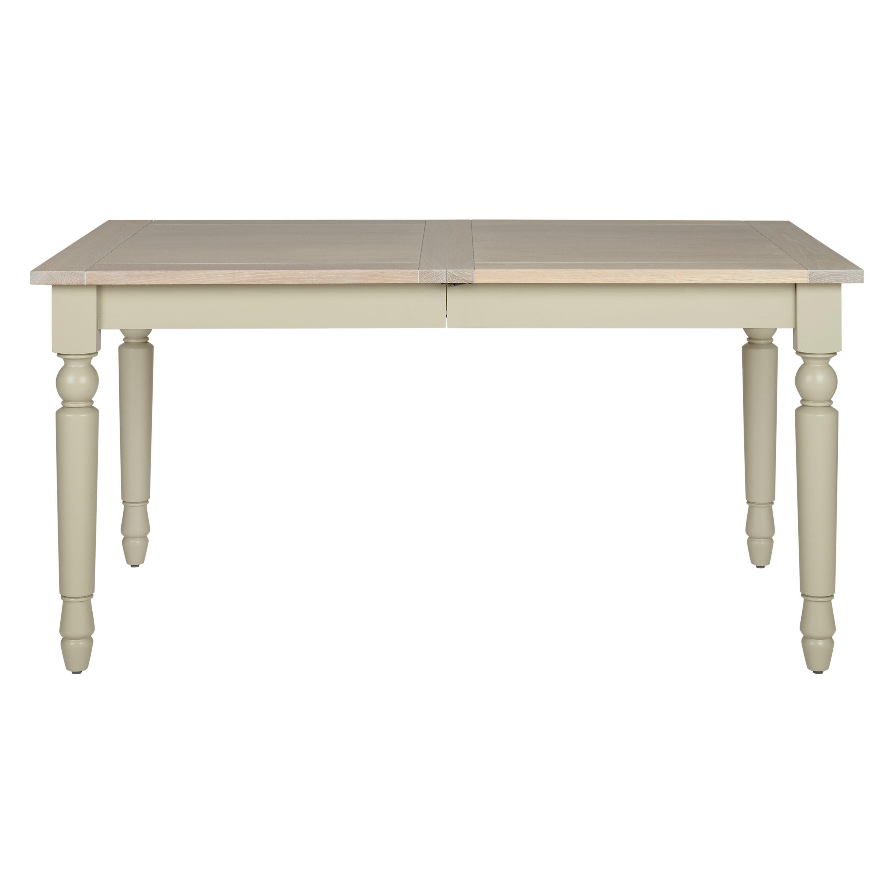 Neptune Suffolk 6-10 Seater Seasoned Oak Extending Dining Table, Honed ...