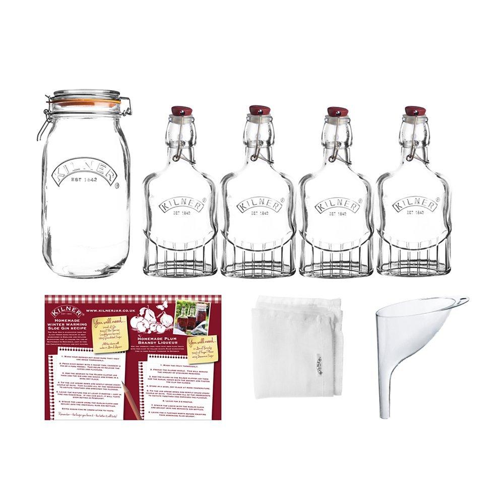 Kilner 8-Piece Sloe Gin Making Kit