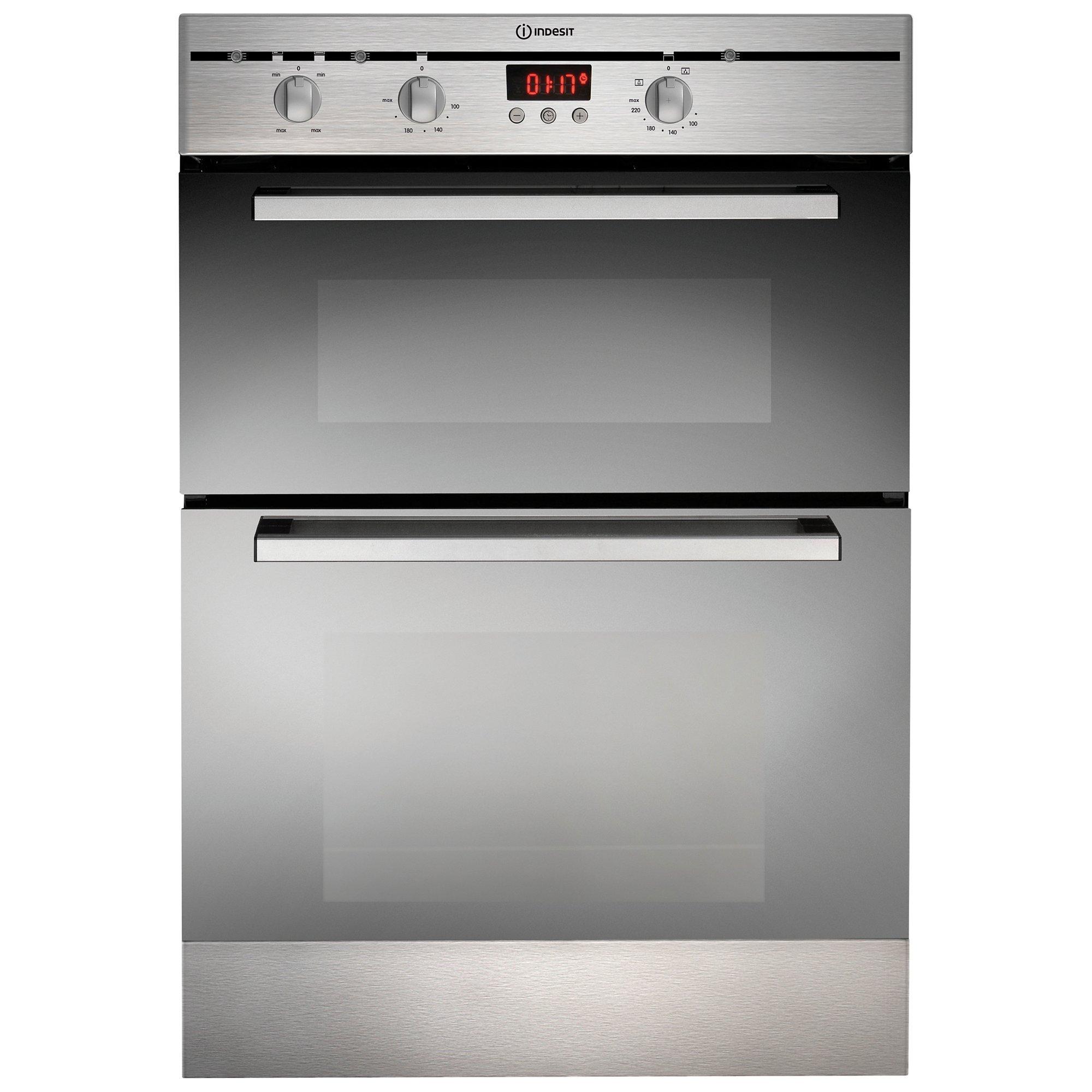 Indesit under counter double oven store