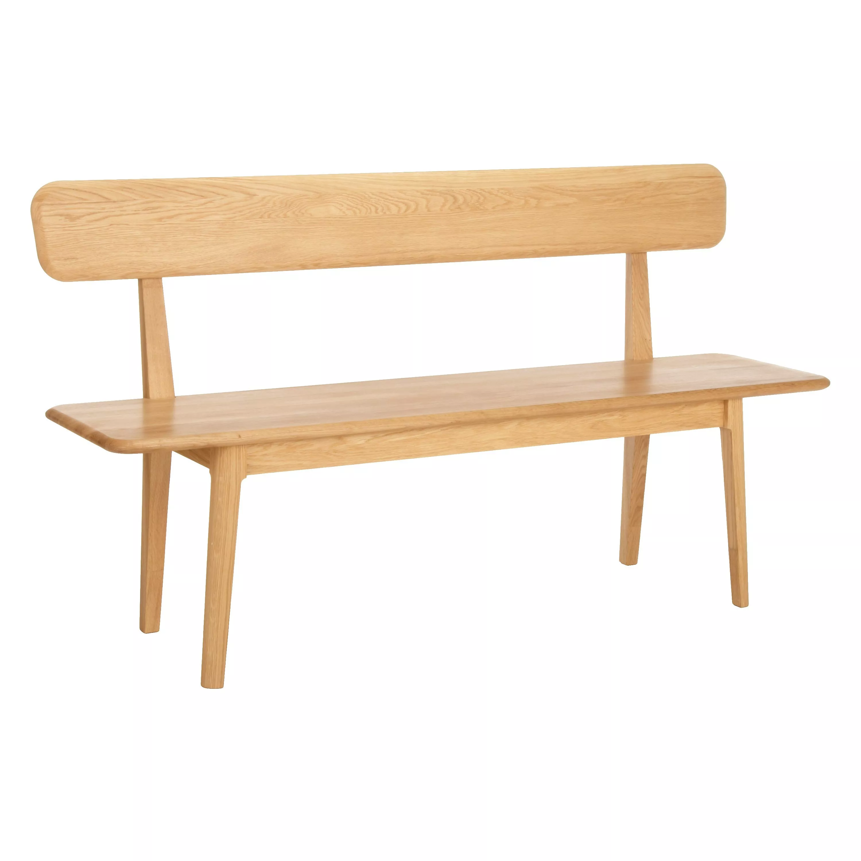 John Lewis Harmony Small Dining Bench with Backrest