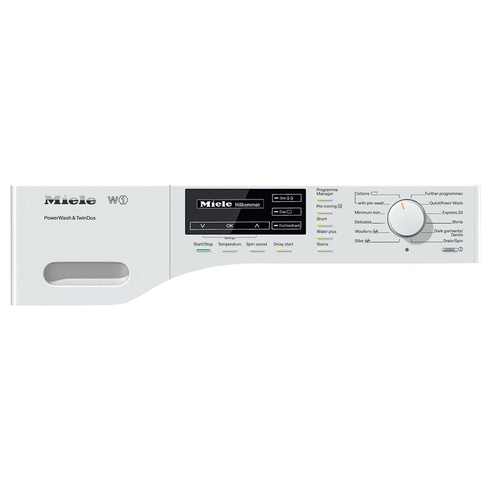 Miele WKH 120 WPS Freestanding Washing Machine, 8kg Load, A+++ Energy ...