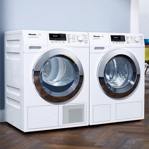 Miele WKH 120 WPS Freestanding Washing Machine, 8kg Load, A+++ Energy ...