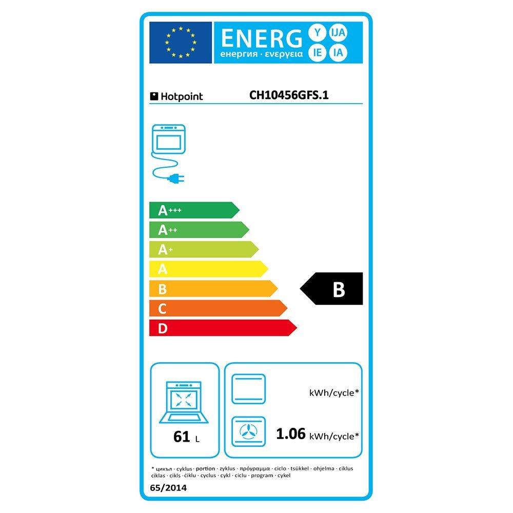 Hotpoint Cannon CH10456GFS Dual Fuel Range Cooker, Anthracite