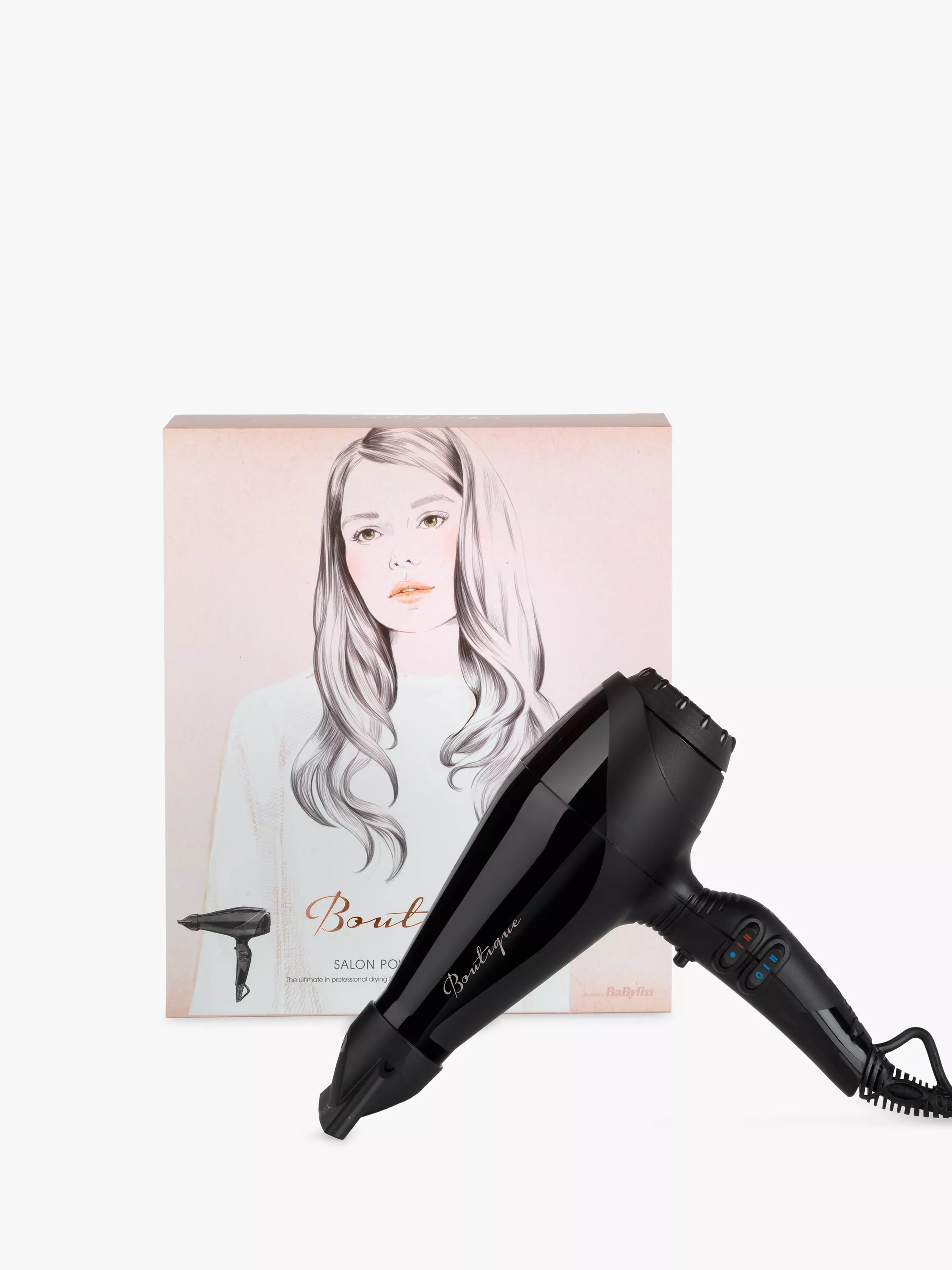BaByliss Boutique Salon Power Blow Dry Hair Dryer