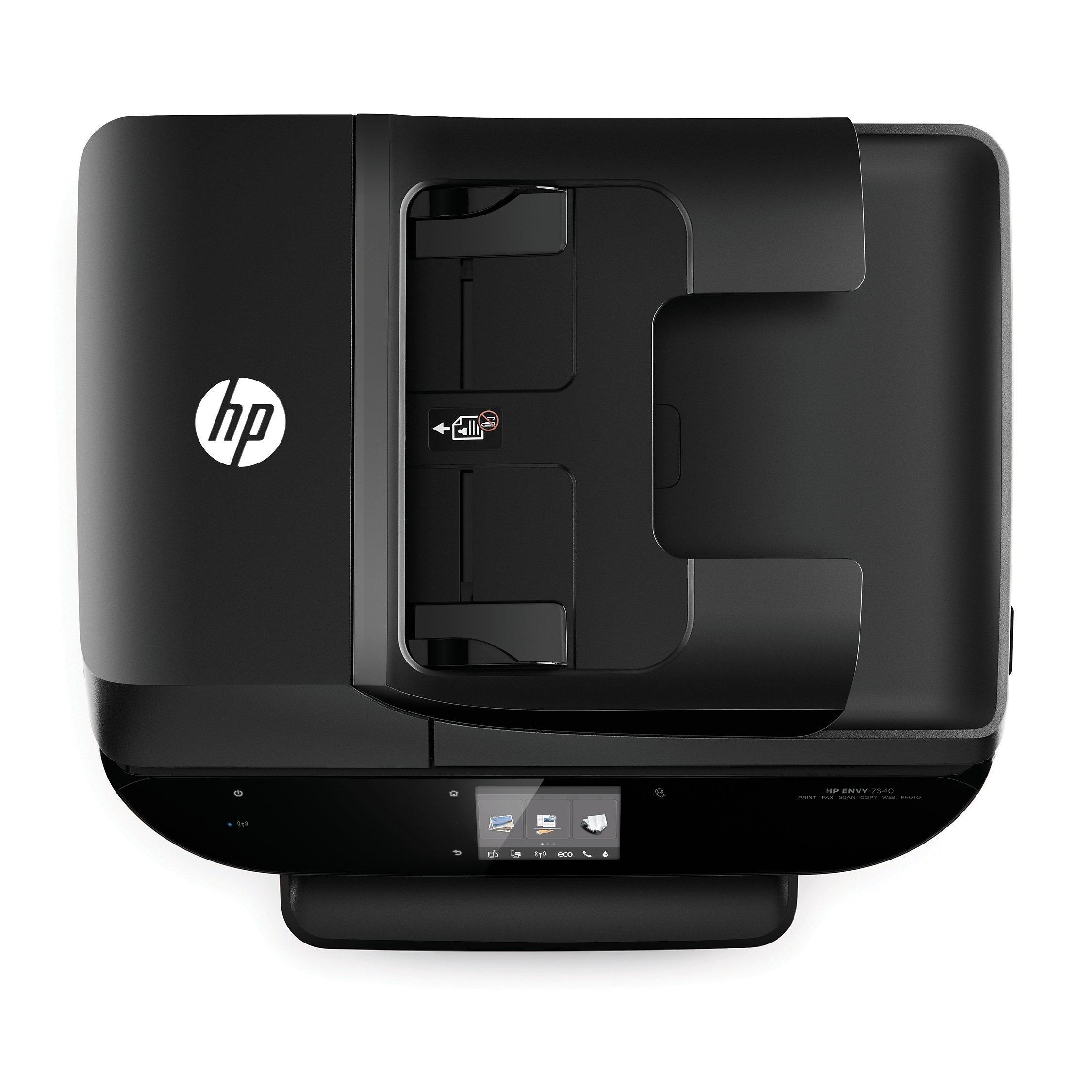 HP ENVY 7640 All-in-One Wireless Printer & Fax Machine, HP Instant Ink ...