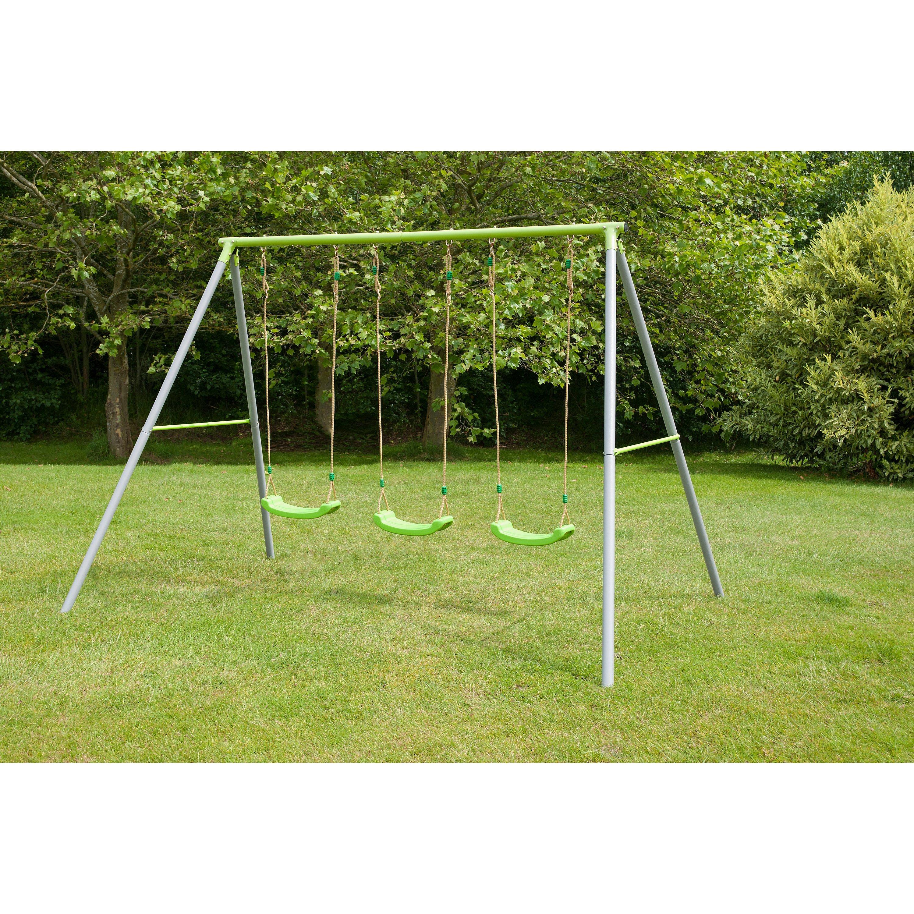 TP Toys TP522 Triple Metal Swing Set