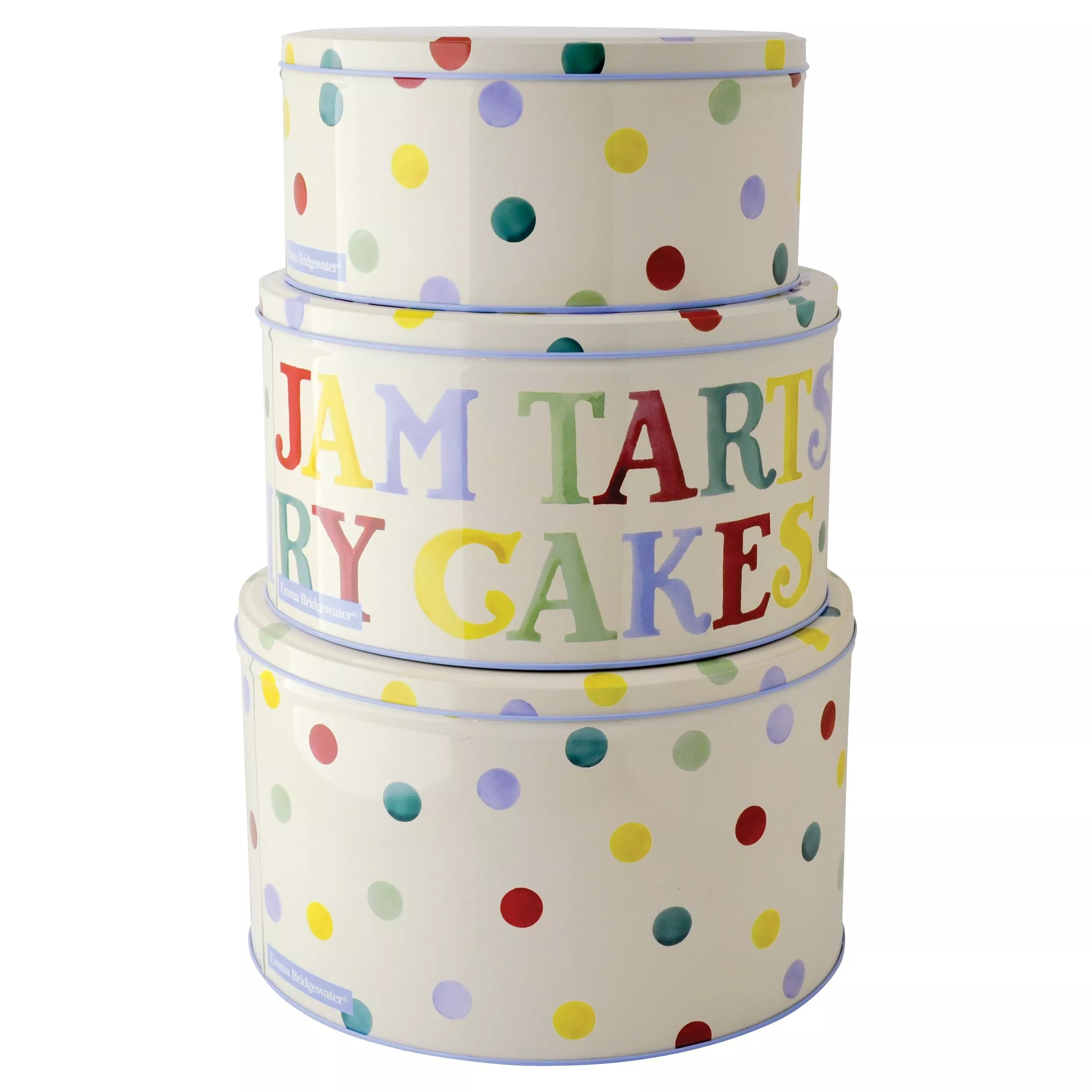 Emma Bridgewater Polka Dot Cake Tins, Set of 3