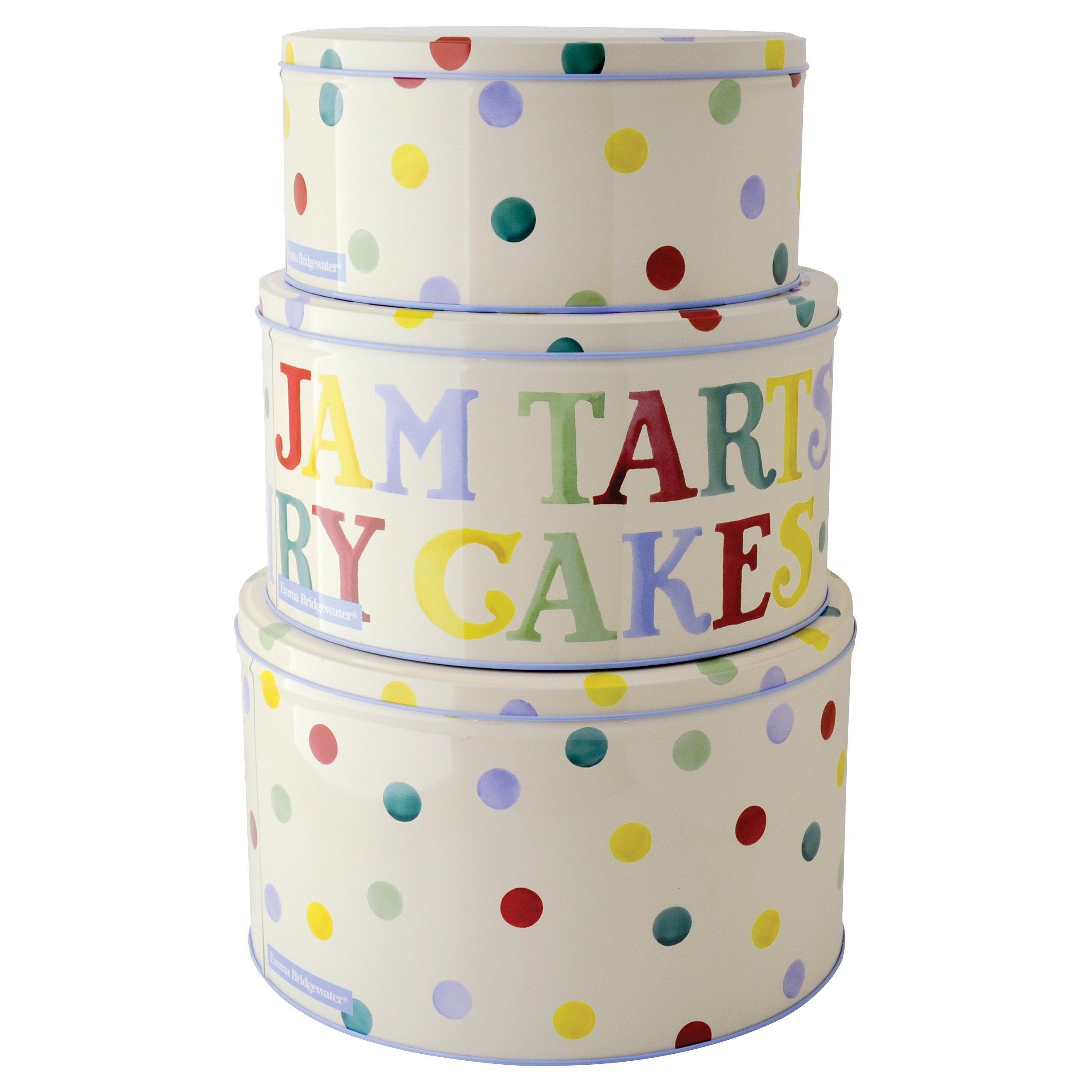 Emma Bridgewater Polka Dot Cake Tins, Set of 3