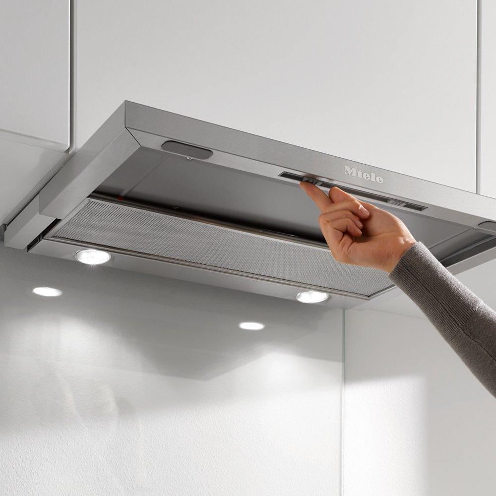 Miele DA3366 Cooker Hood, Stainless Steel