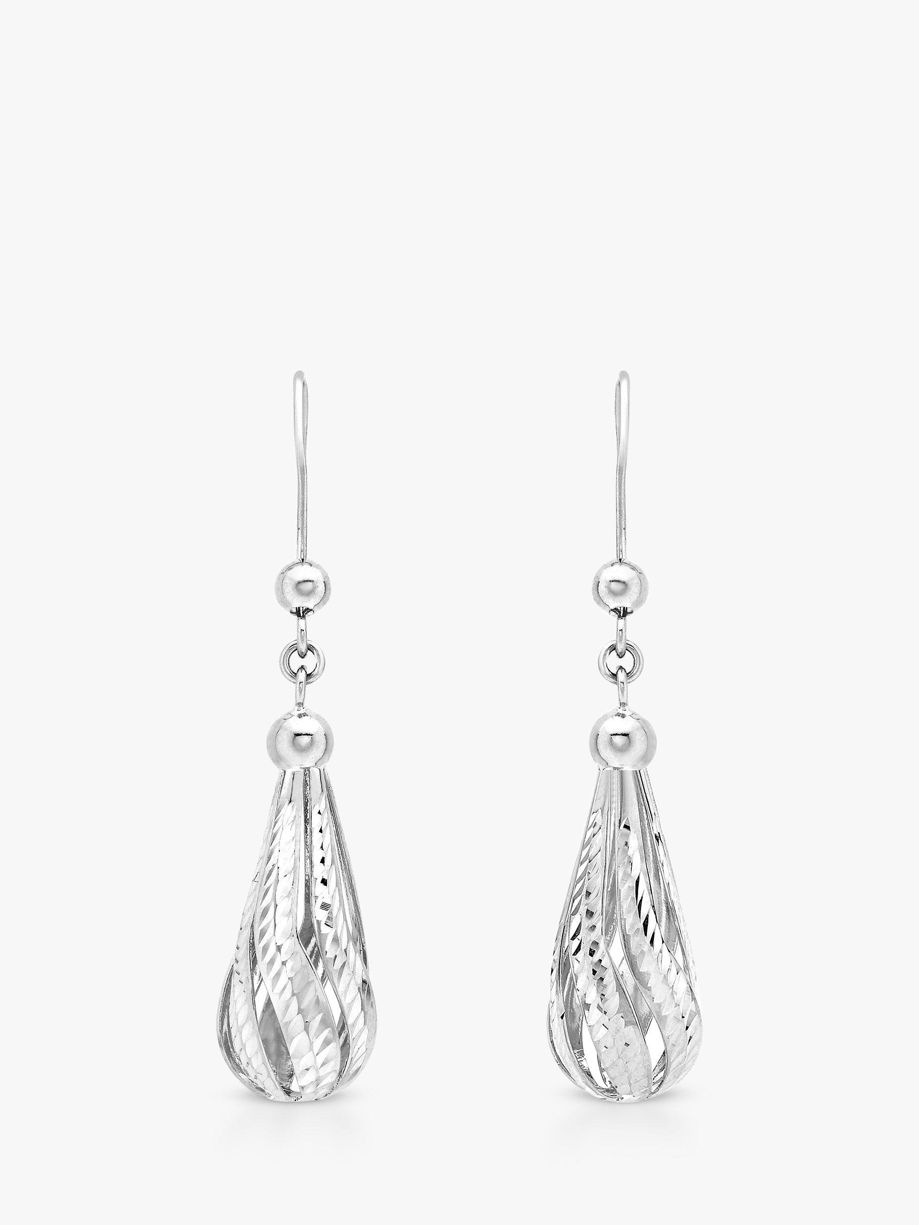 John lewis white gold earrings store