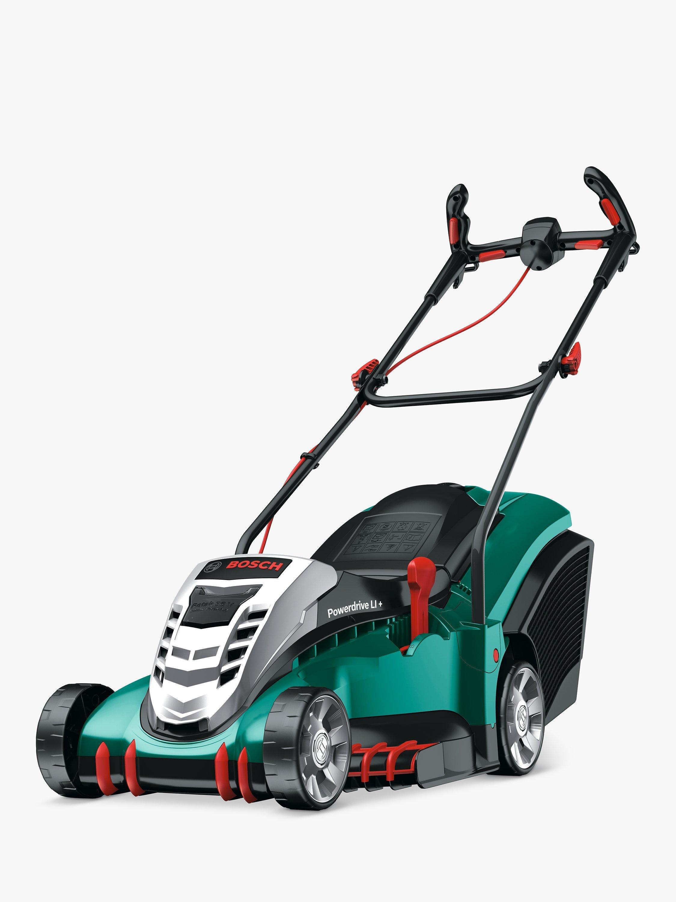 Bosch self propelled cordless lawn mower store