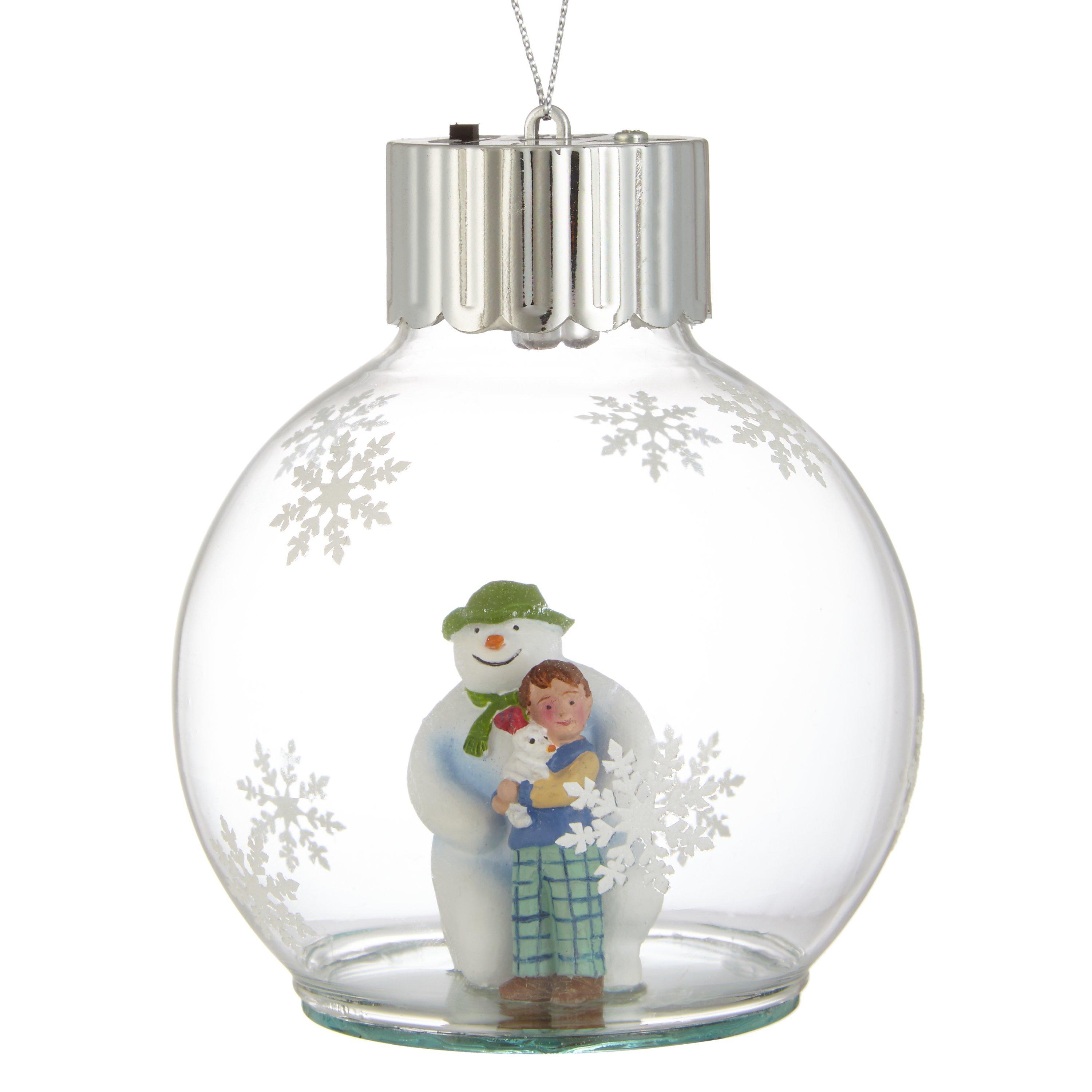 John Lewis Snowman And Snowdog Bauble