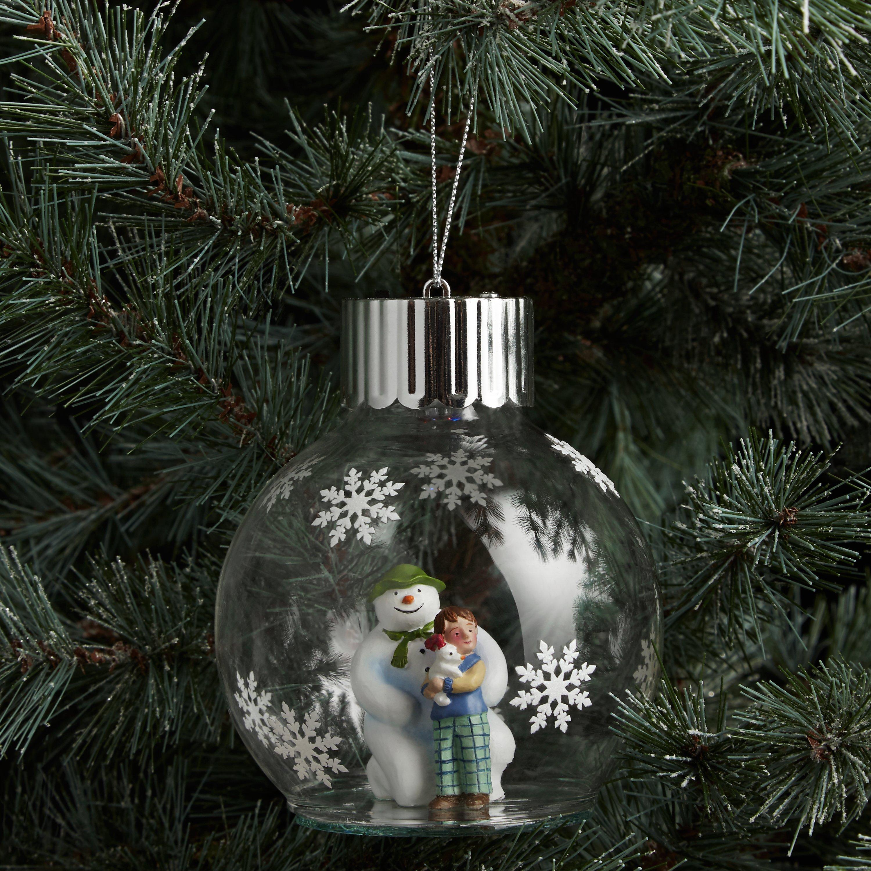 John Lewis Snowman And Snowdog Bauble