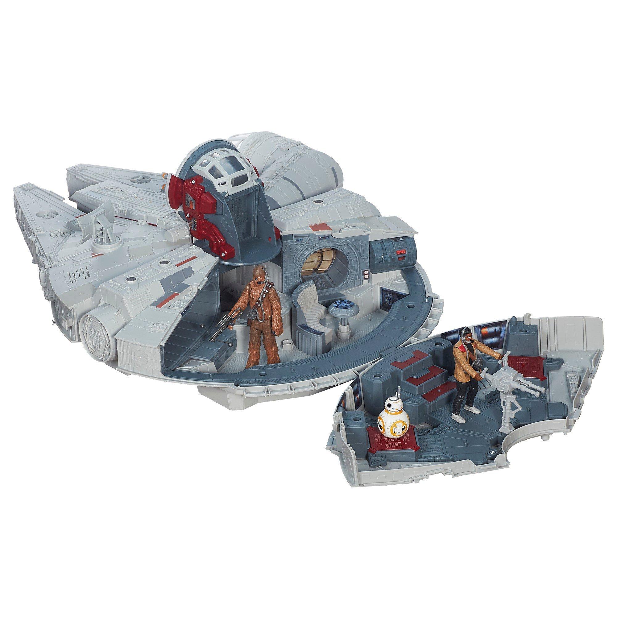 Star wars the force awakens millennium falcon toy store