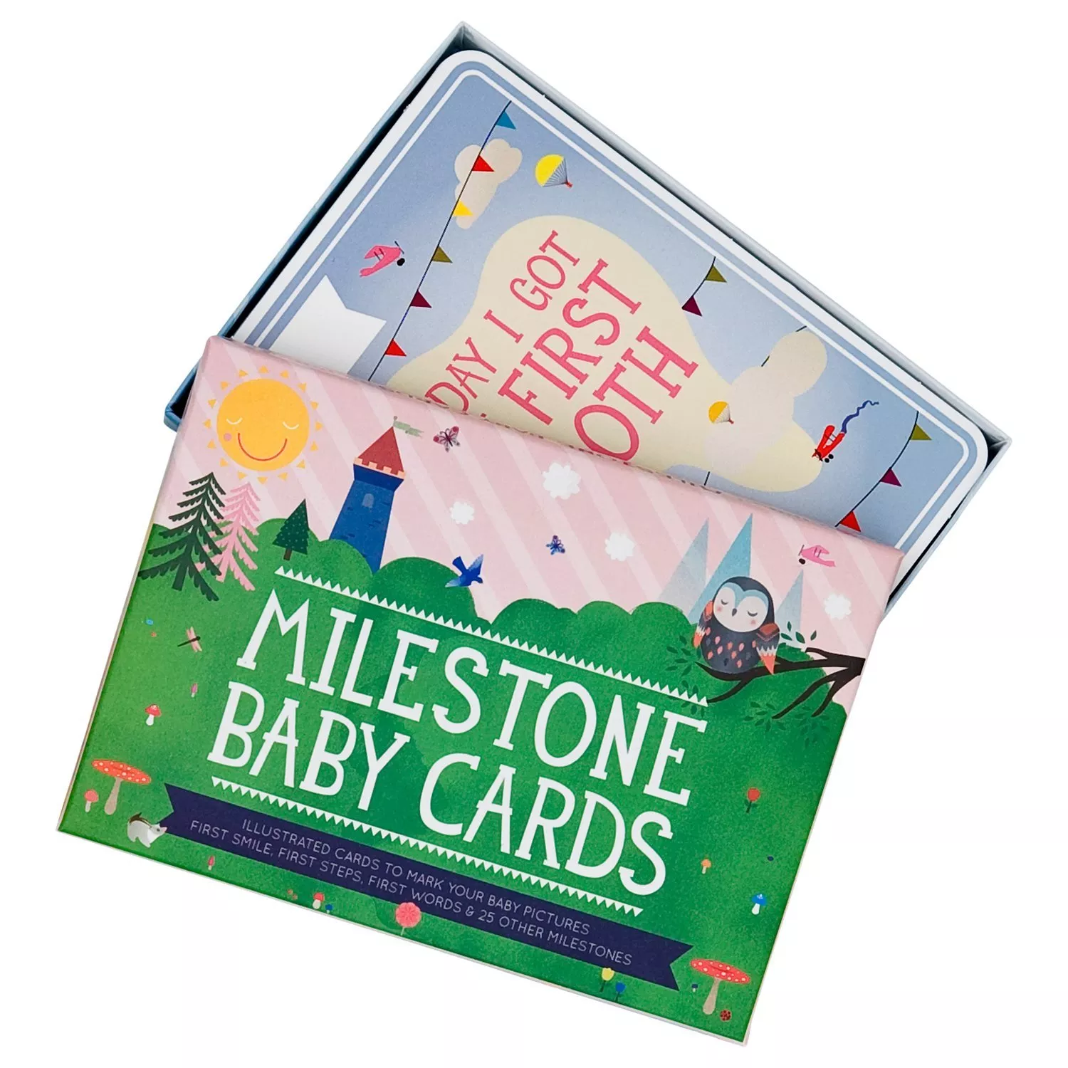 Milestone Baby Cards Set, Pack of 30