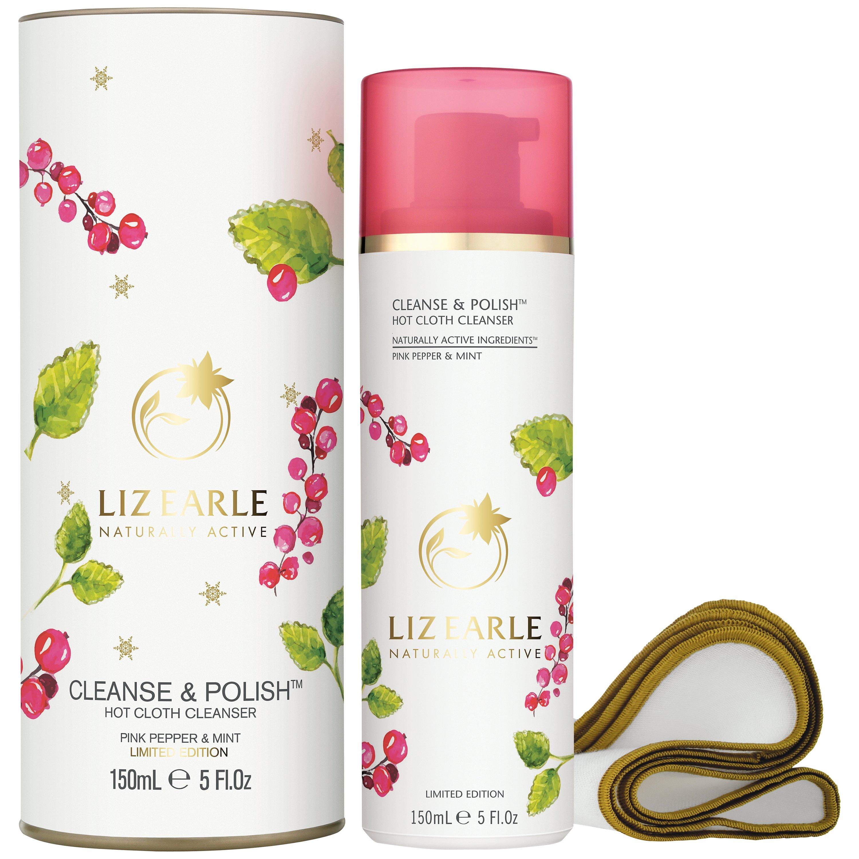 Liz Earle Cleanse & Polish Hot Cloth Cleanser Pink Pepper & Mint ...