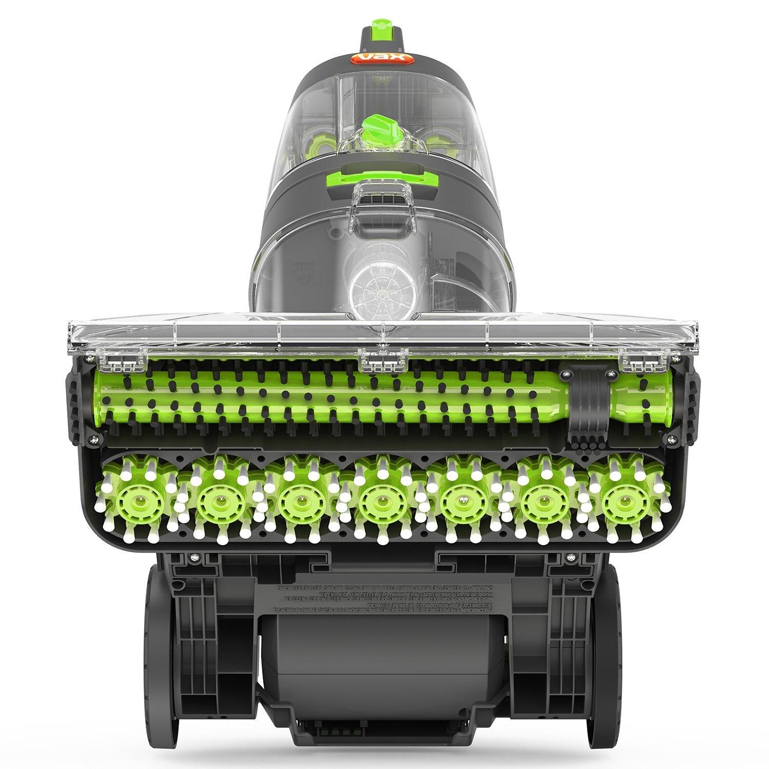 Vax W85-PL-T Dual Power Pro Advance Carpet Cleaner, Grey/Green