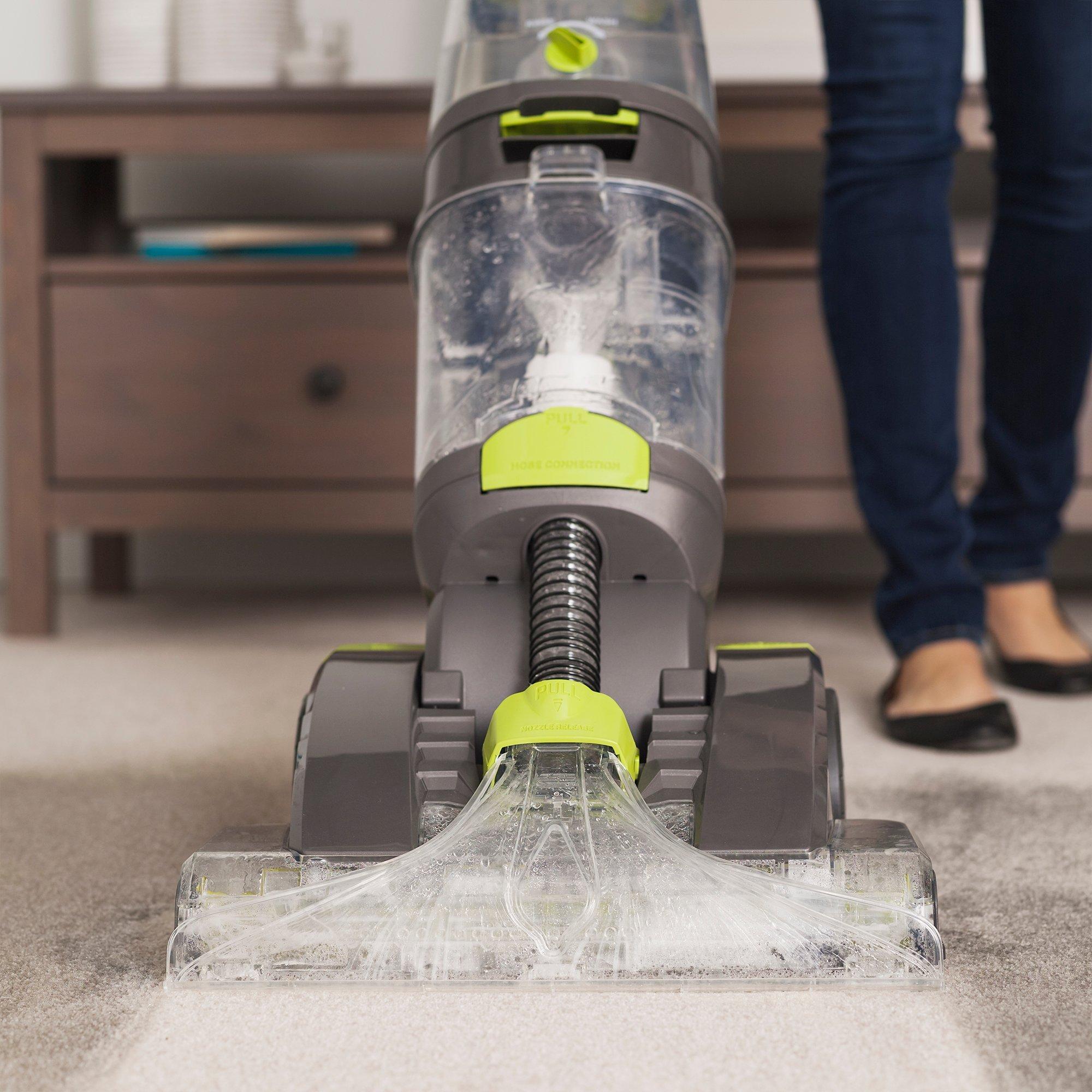 Vax W85-PL-T Dual Power Pro Advance Carpet Cleaner, Grey/Green