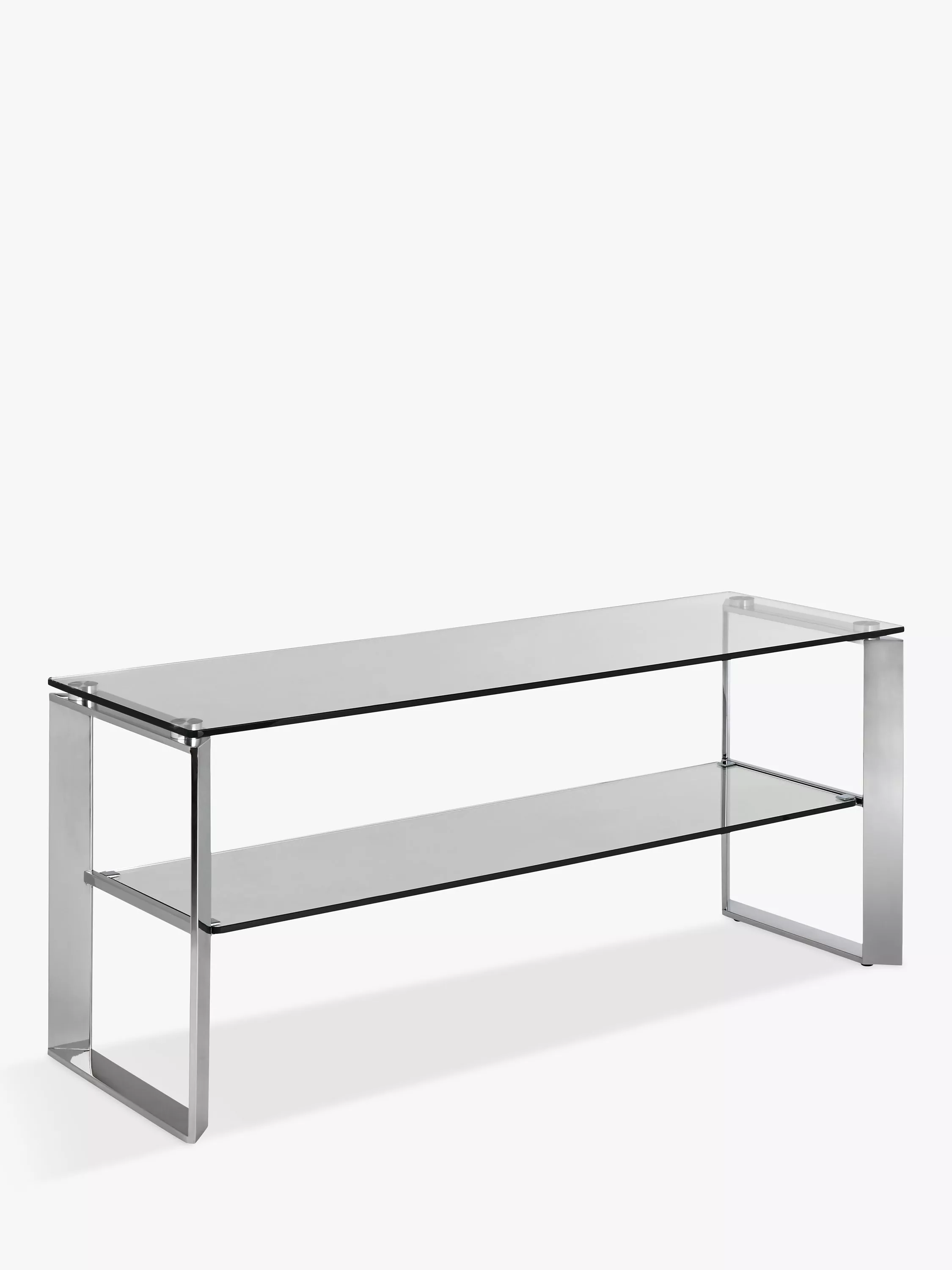 John Lewis Partners Tropez Glass TV Stand For TVs up to 60