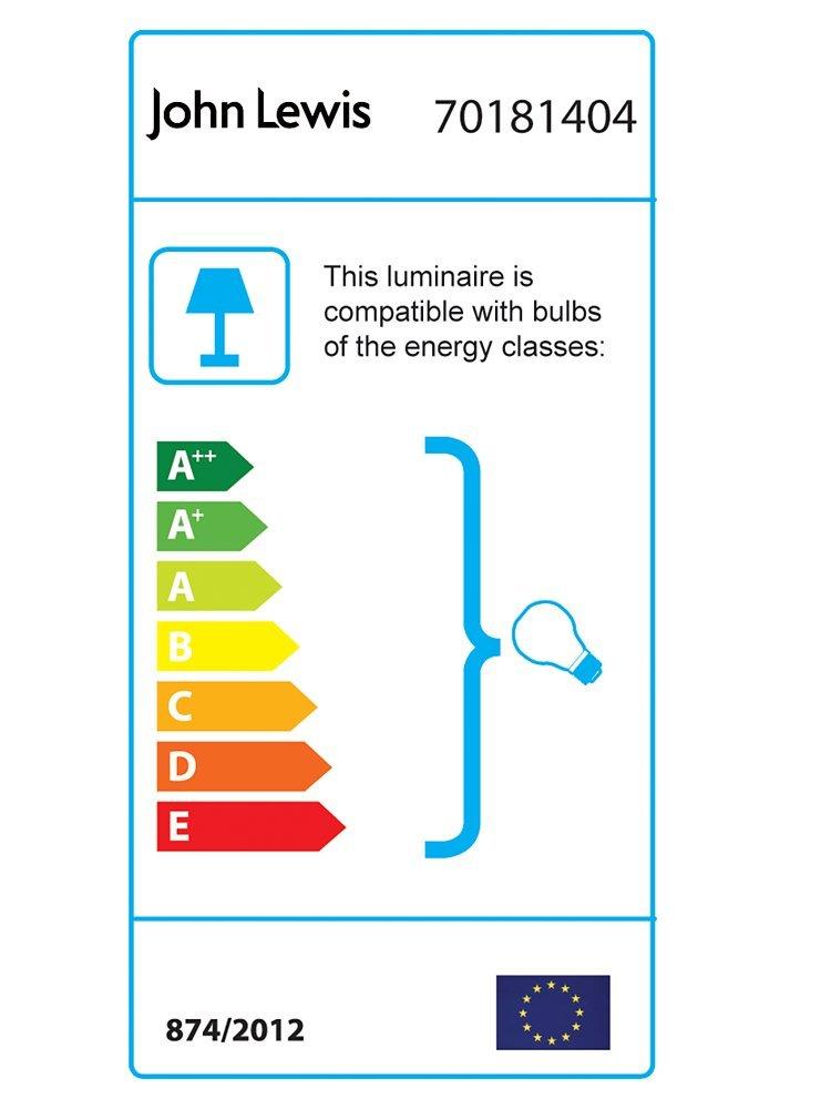 Croft Collection Stanley Rattan Small Easy-to-Fit Ceiling Light, Brown ...