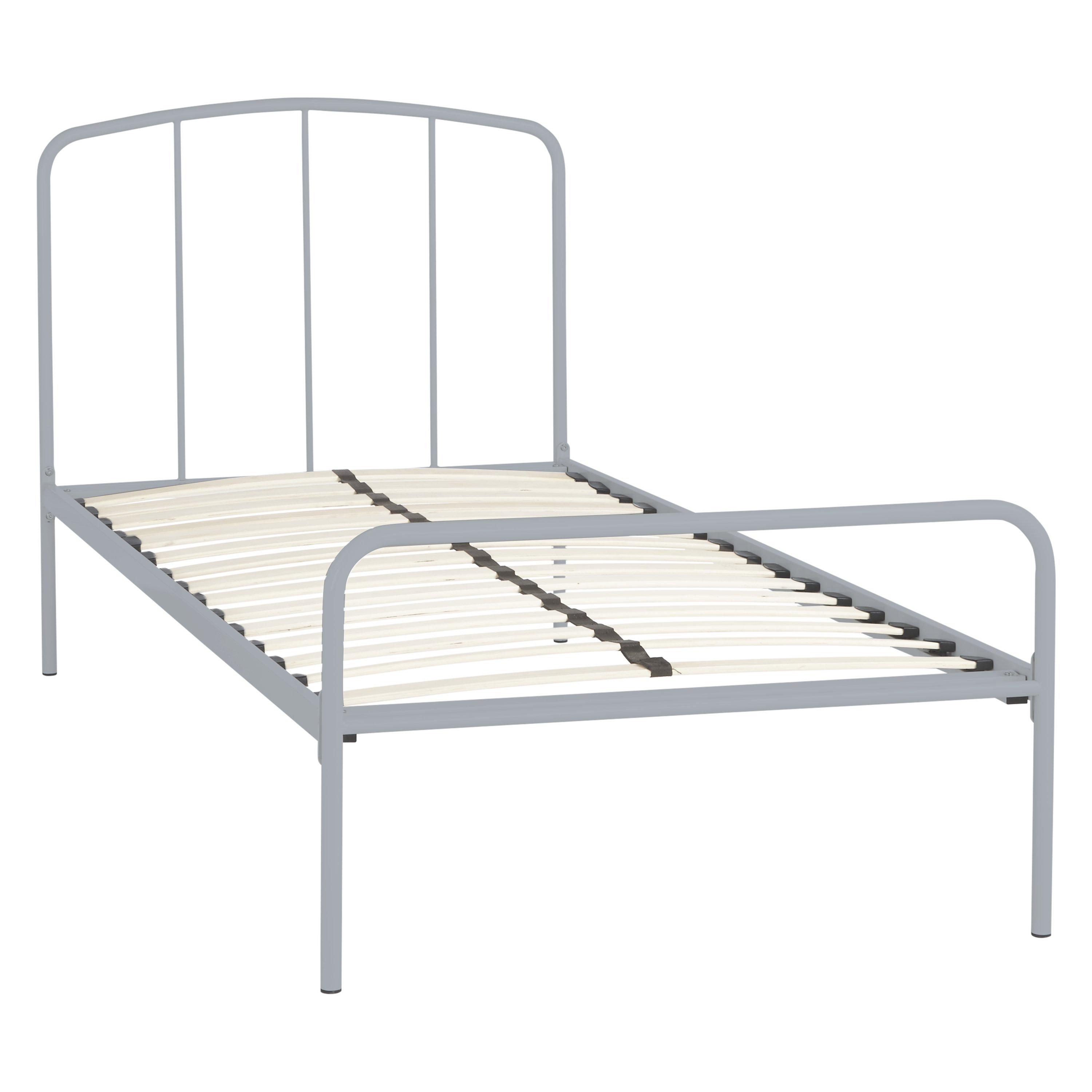 little home at John Lewis Alpha Metal Bed Frame Single