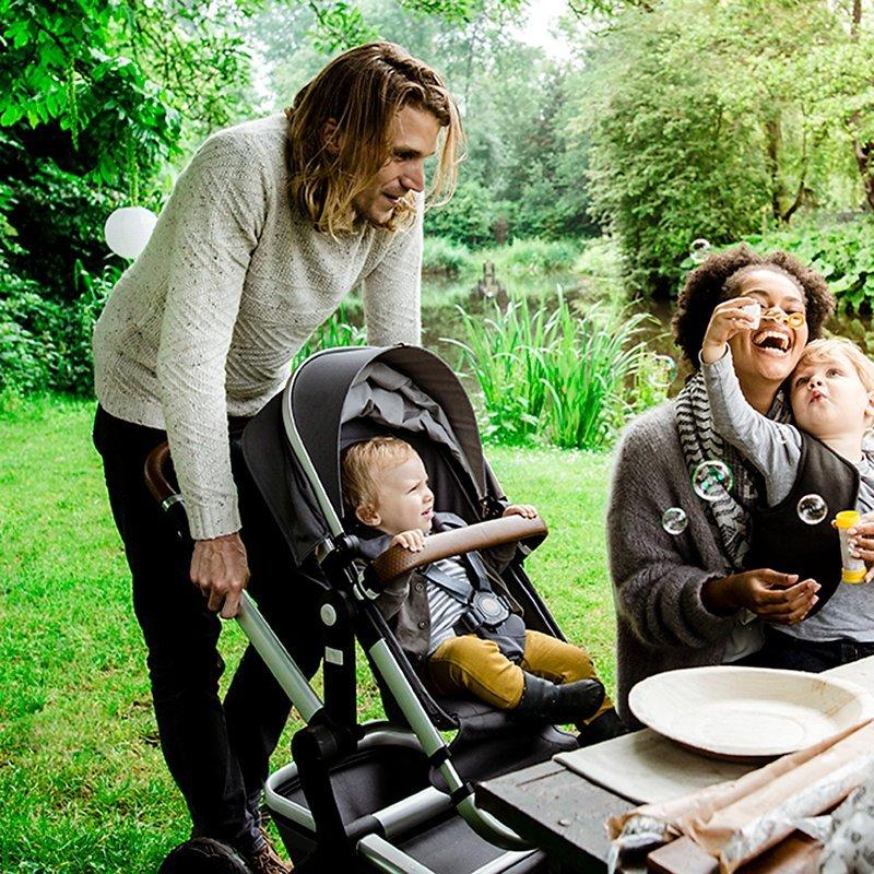 Joolz Day2 Earth Pushchair with Carrycot, Hippo Grey