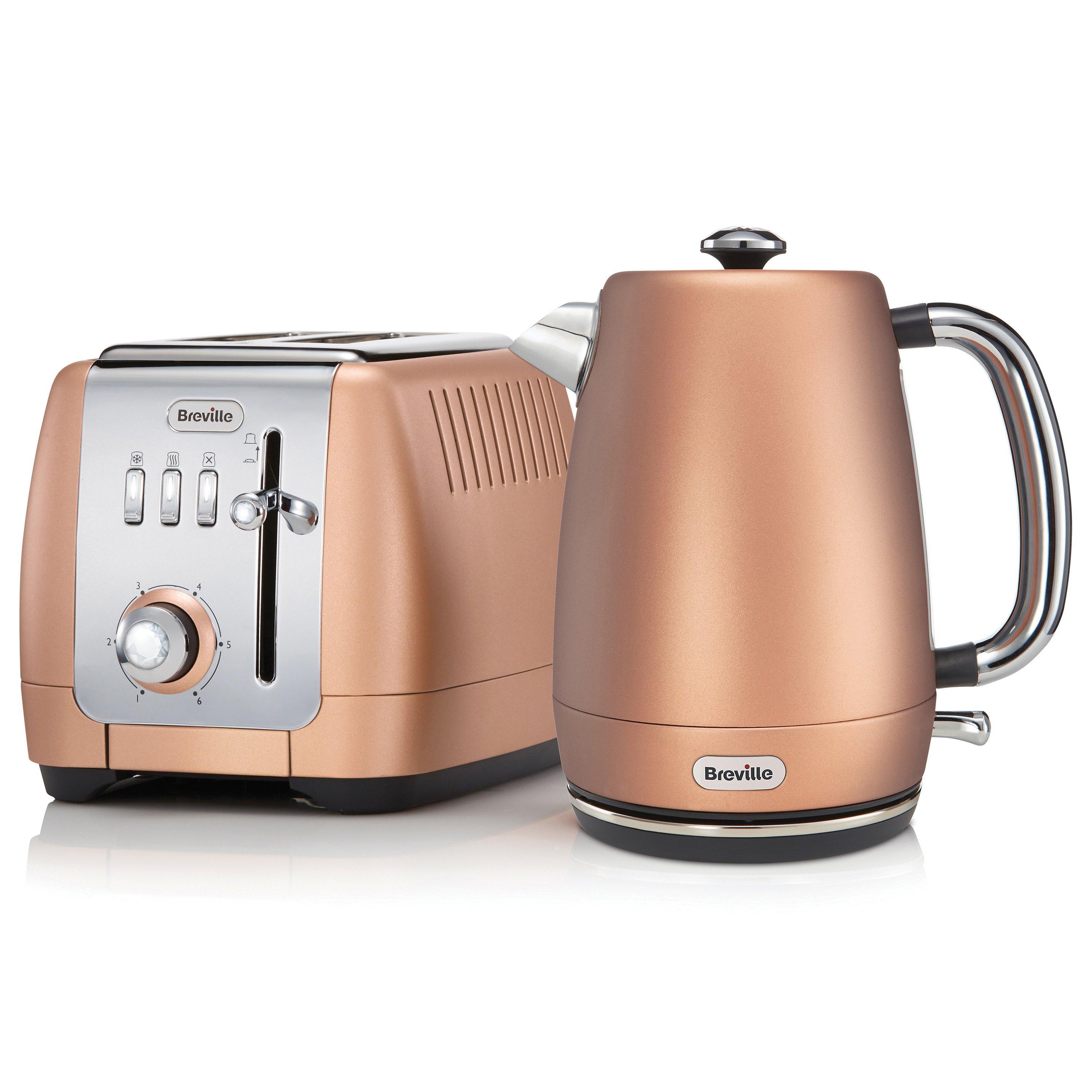 Breville Strata Luminere 2 Slice Toaster, Rose Gold