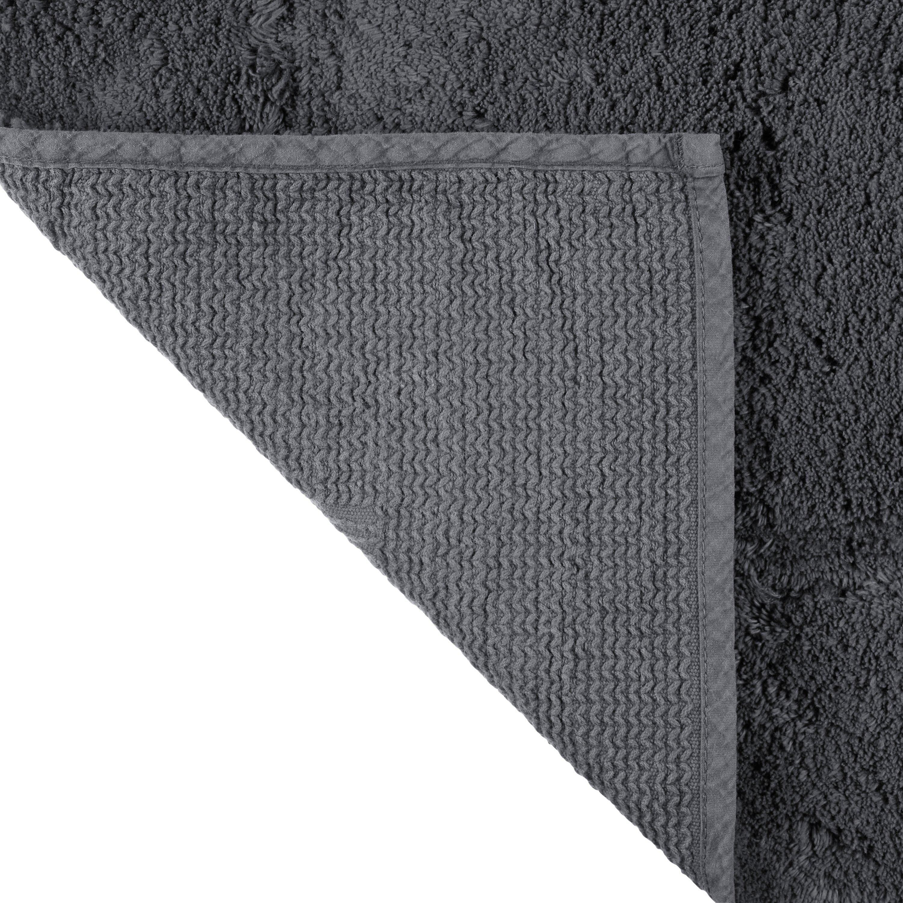 John Lewis & Partners Large Deep Pile Bath Mat with Microfresh ...