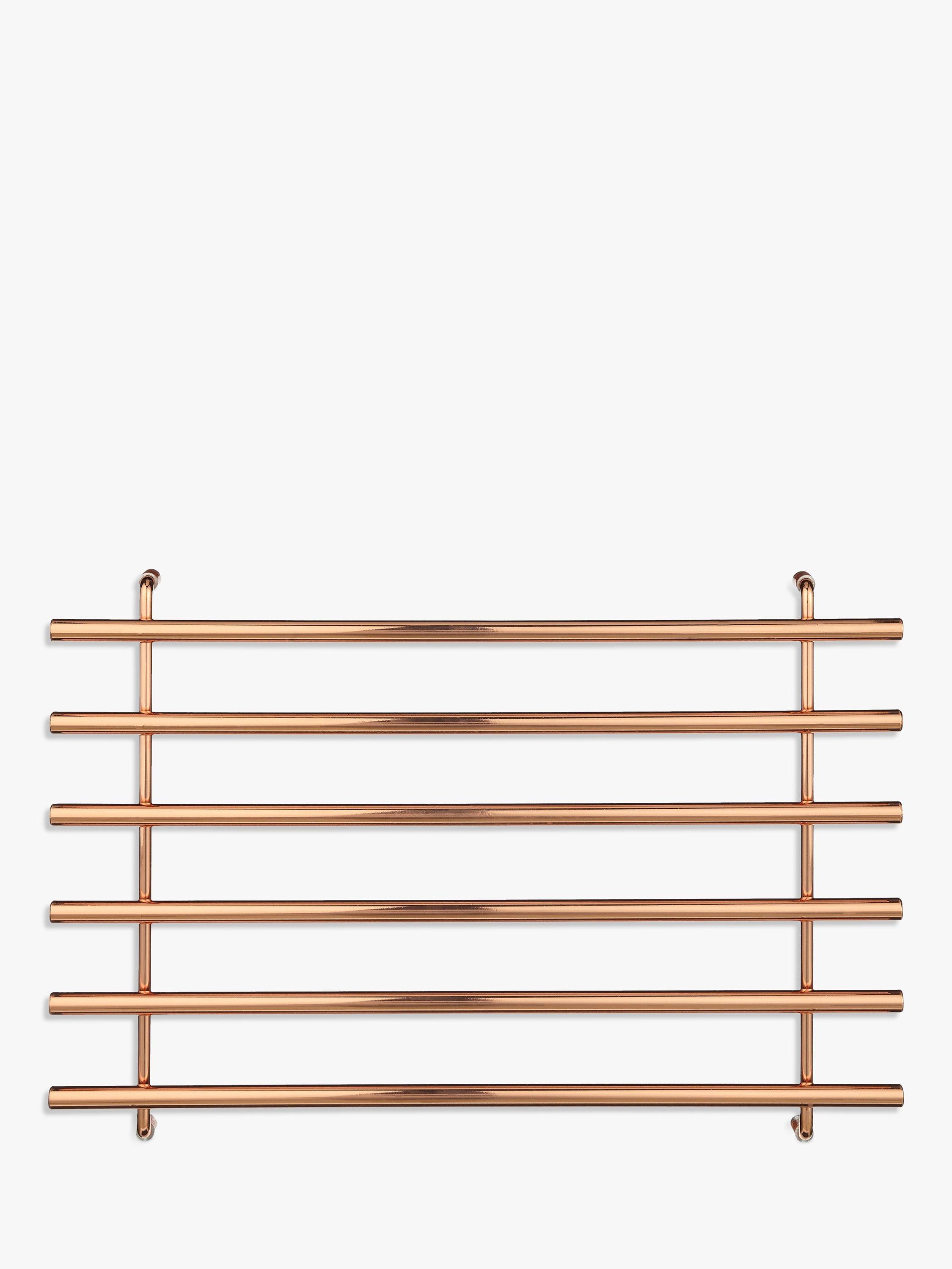 Croft Collection Copper Bar Trivet, 36cm