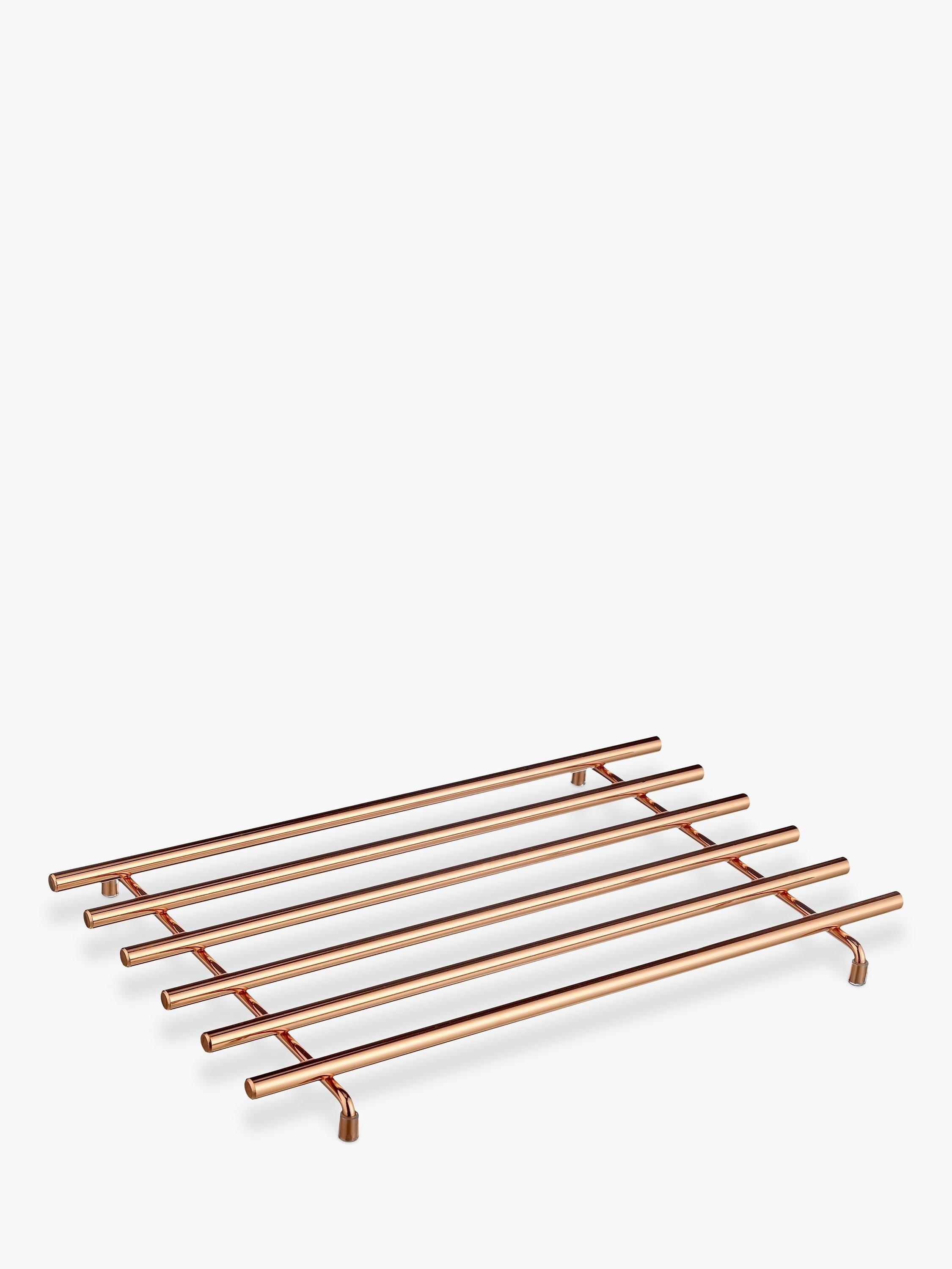 Croft Collection Copper Bar Trivet, 36cm