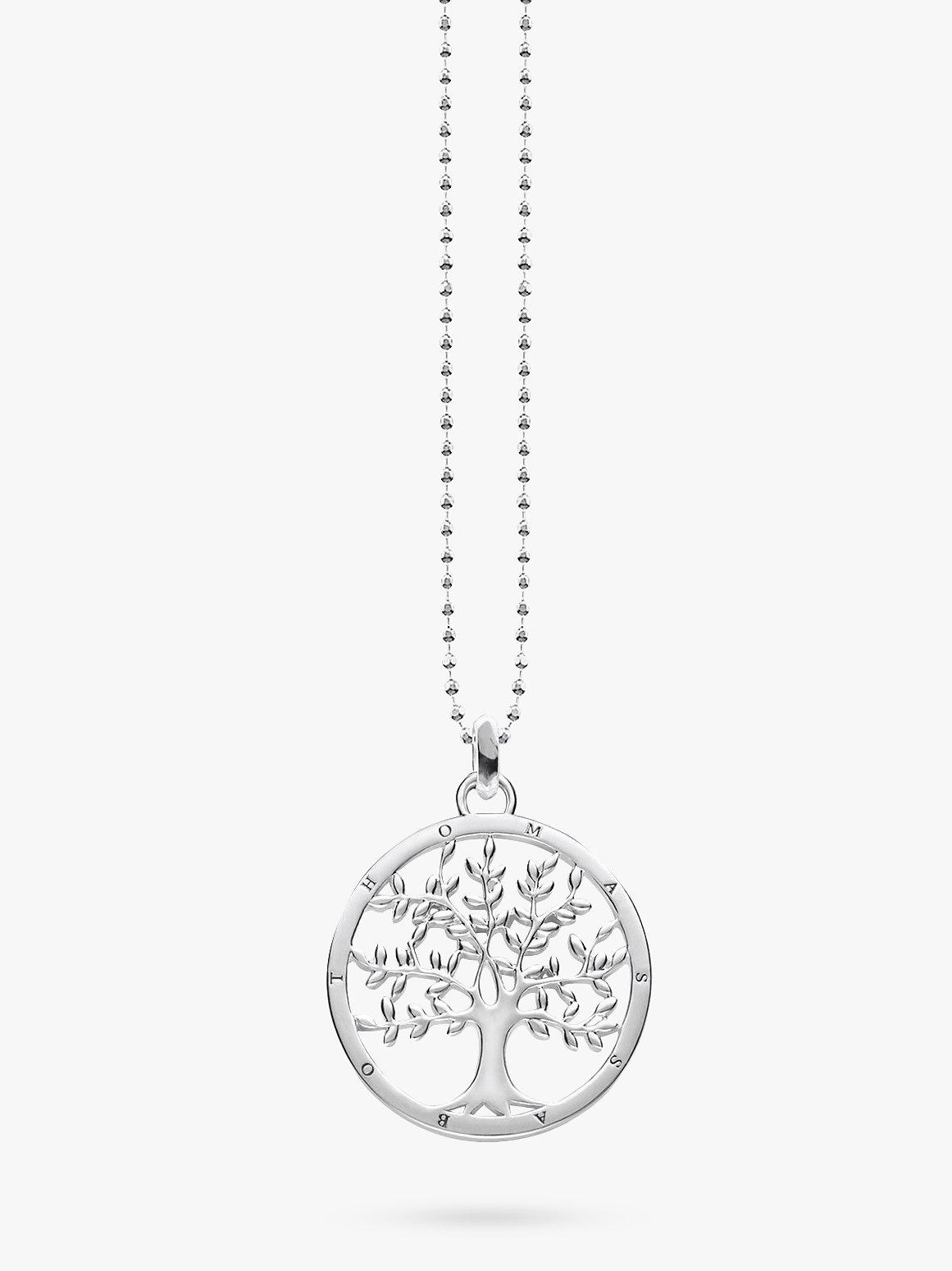 THOMAS SABO Glam Soul Tree Of Love Pendant Necklace Silver