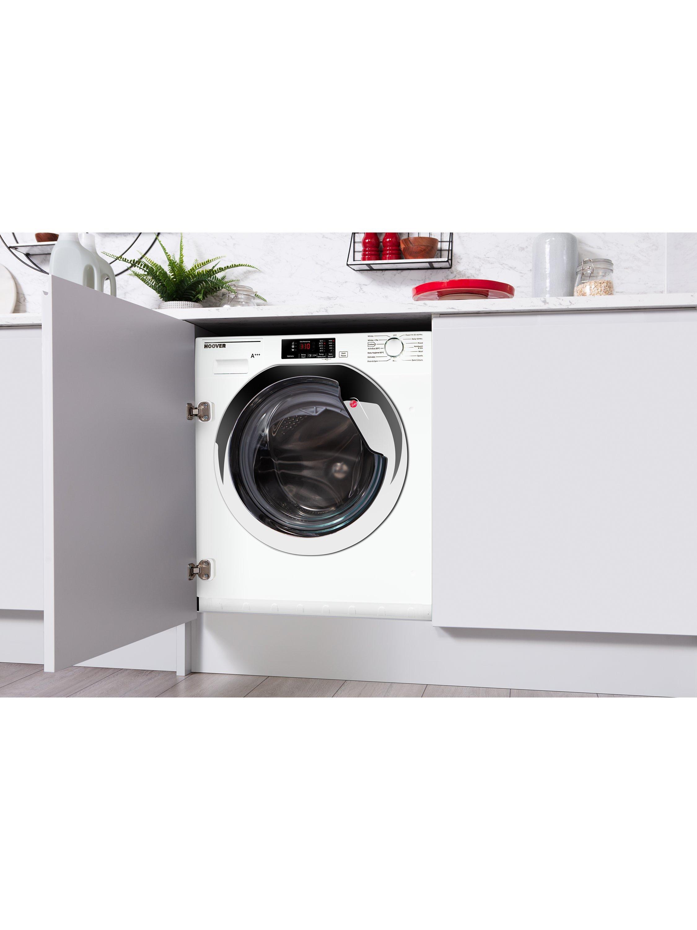 Hoover HBWM 914DC-80 Integrated Washing Machine, 9kg Load, A+++ Energy ...