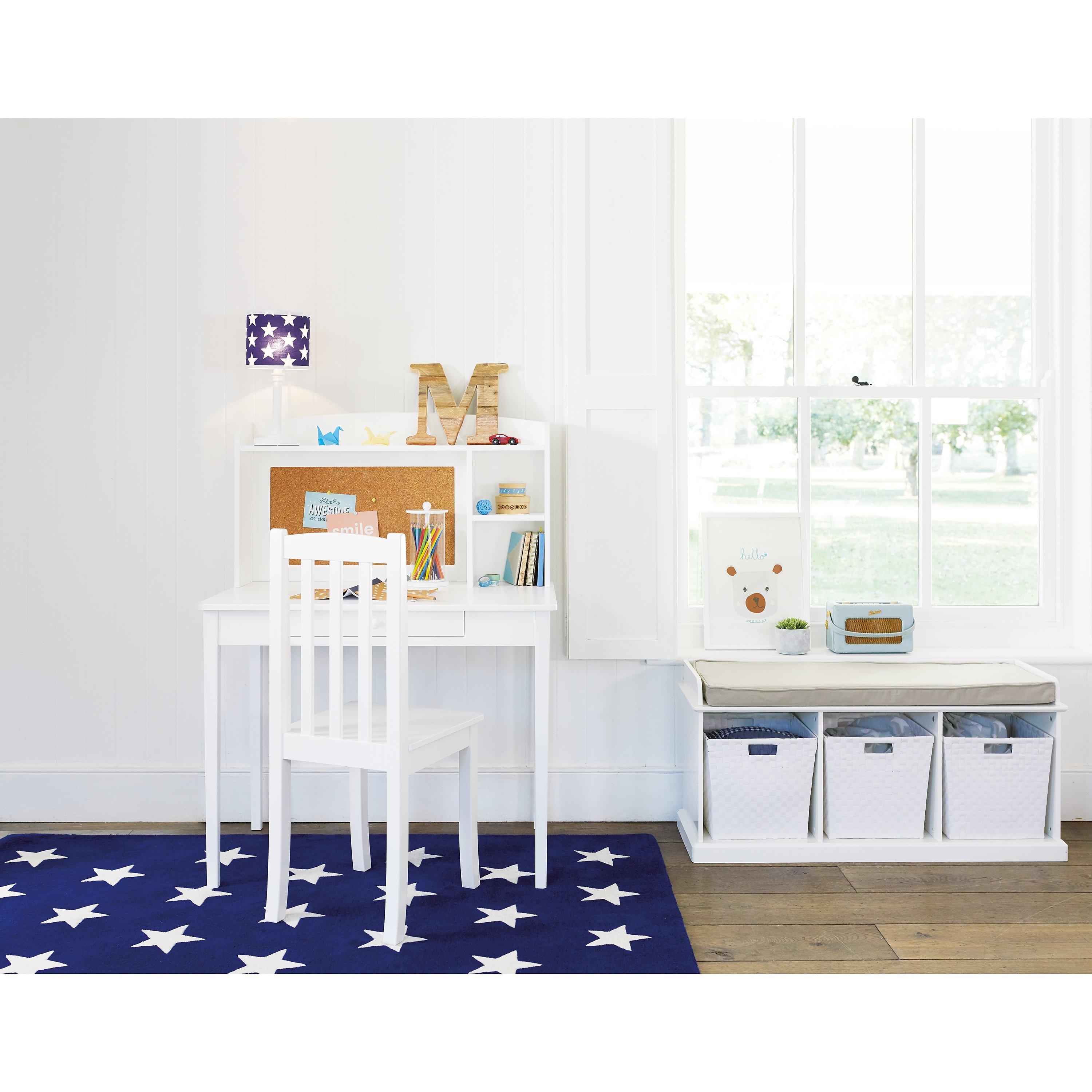 Great Little Trading Co Tall Whittington Desk White