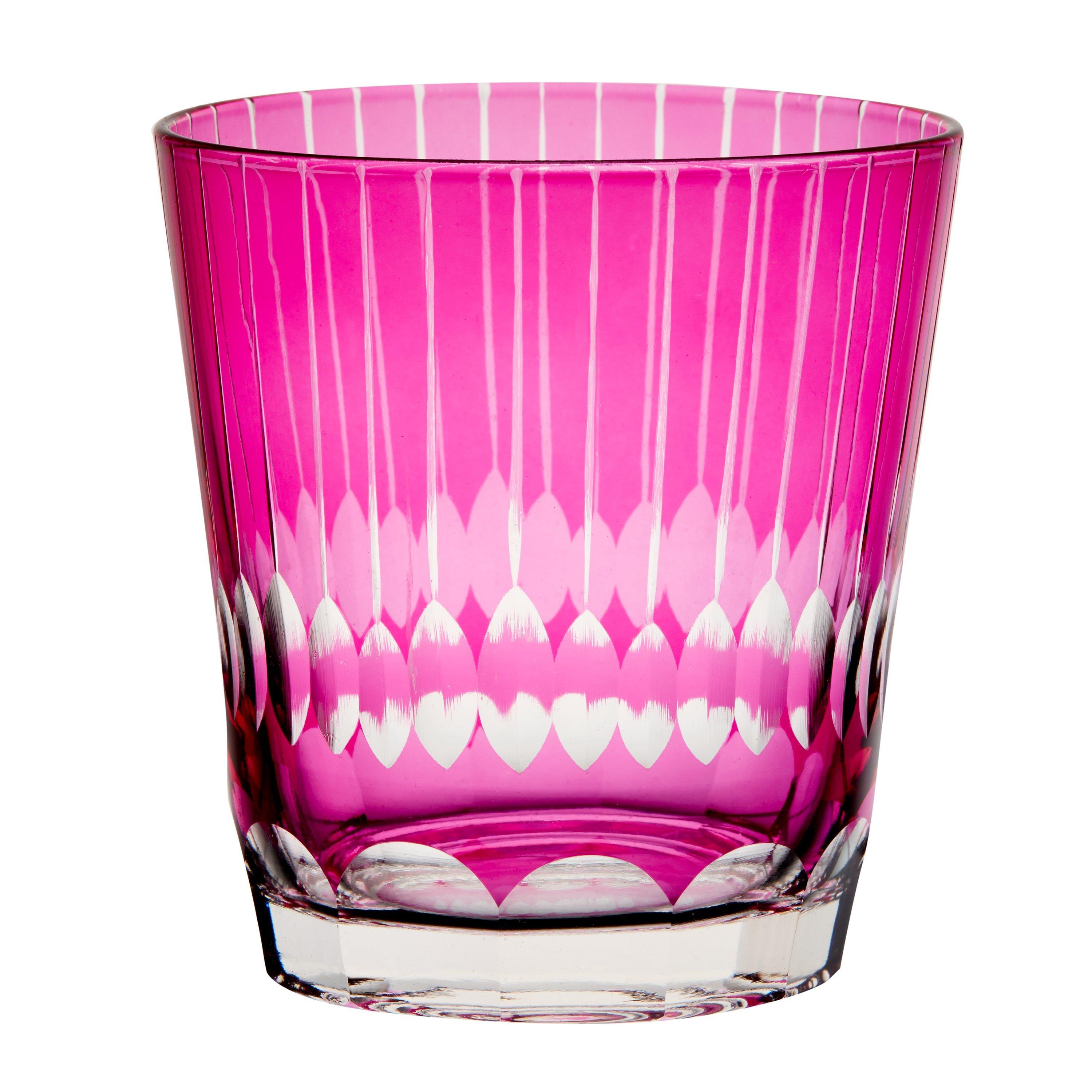 John Lewis & Partners Cut Glass Tumblers, 360ml, Set of 6, Assorted