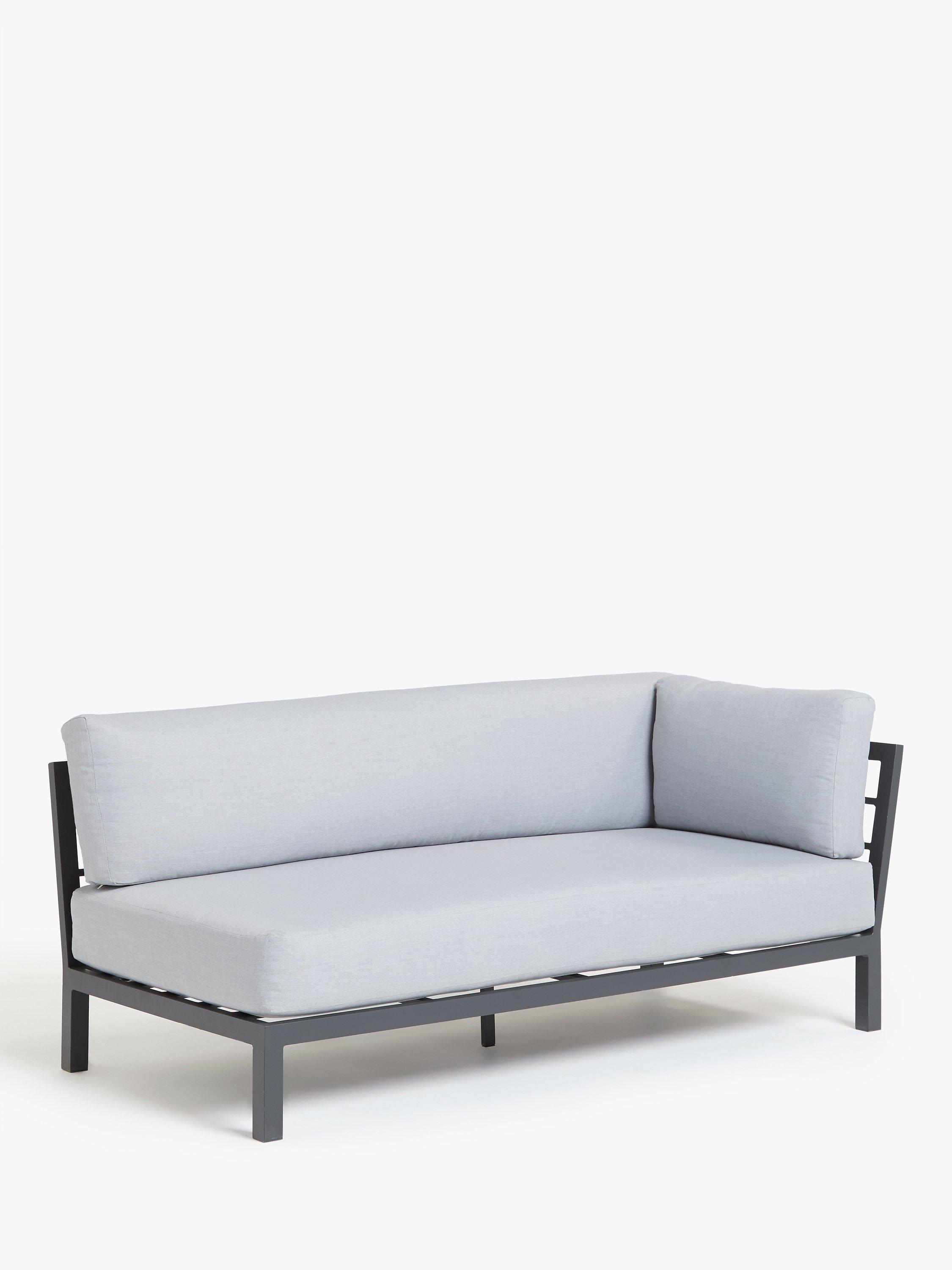 John Lewis Platform Modular 4 Seater Garden Lounging Set Grey
