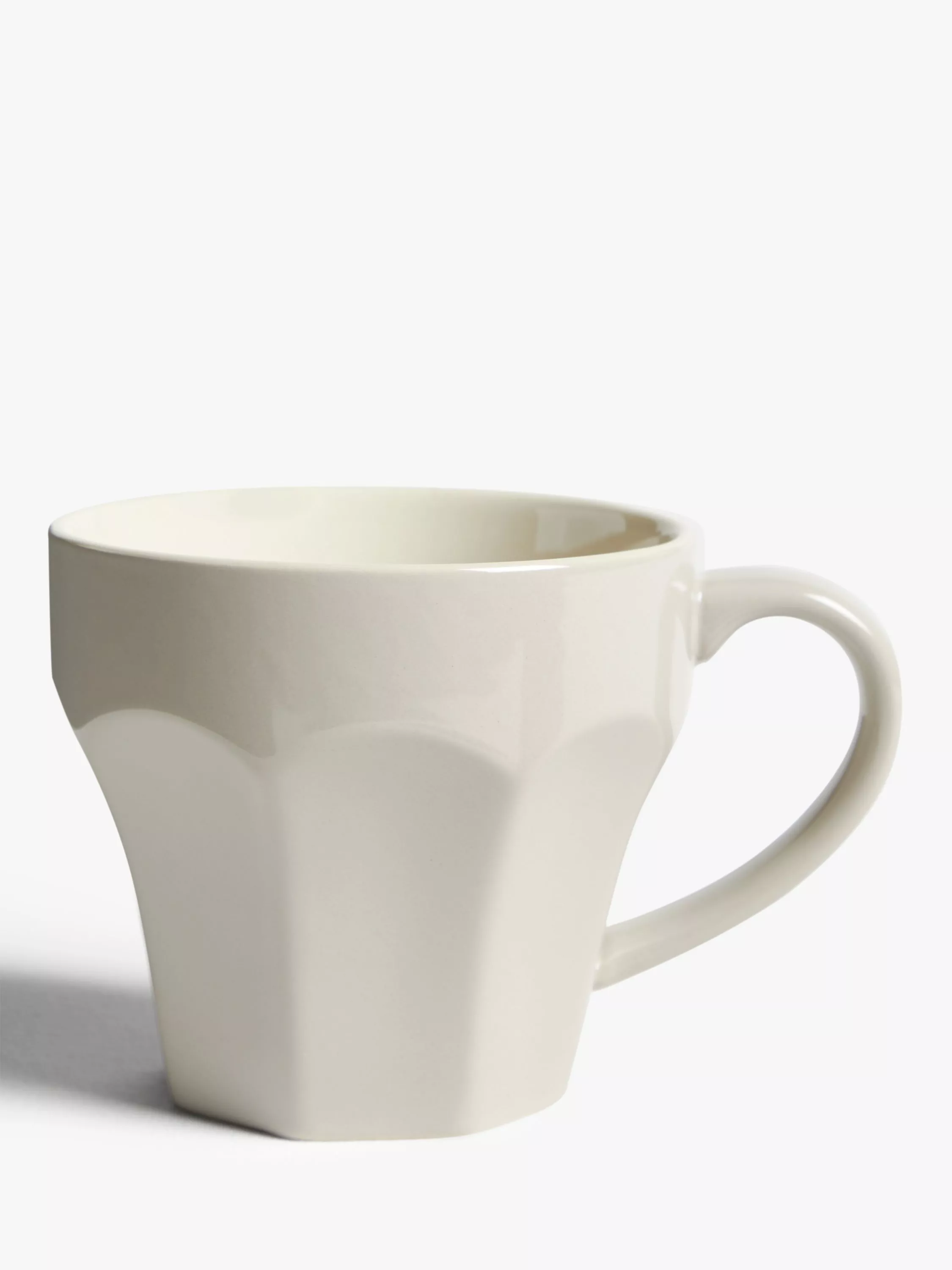 John Lewis & Partners Classic Latte Mug, 350ml, Putty