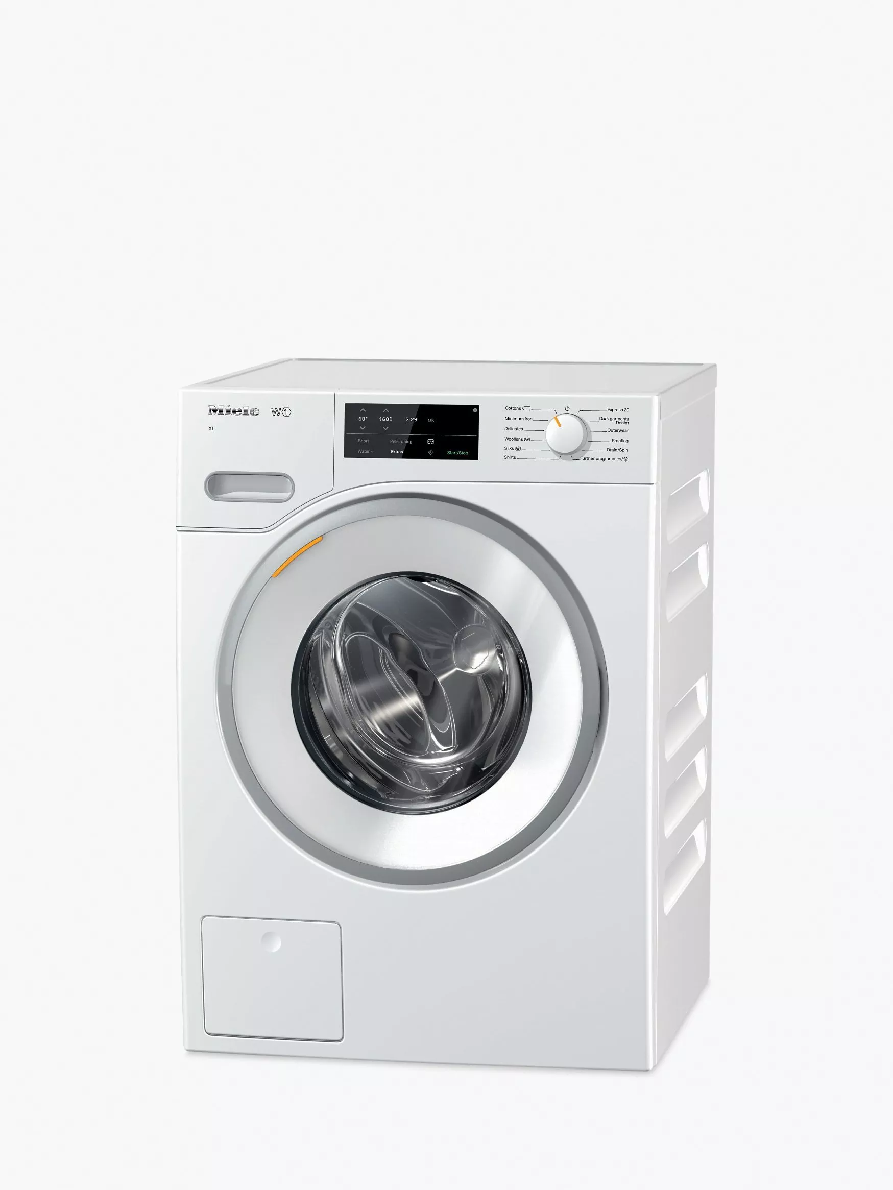 Miele WWG120 XL Freestanding Washing Machine, 9kg Load, A+++ Energy ...
