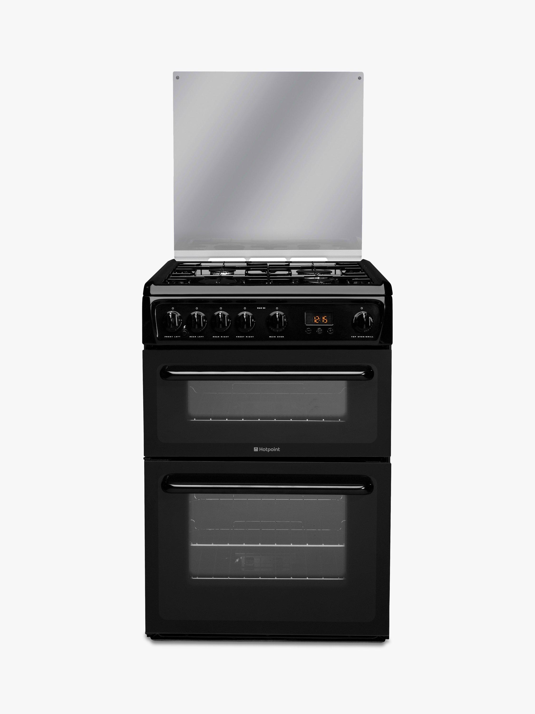 Hotpoint HAGL60 60cm Double Gas Cooker A Energy Rating