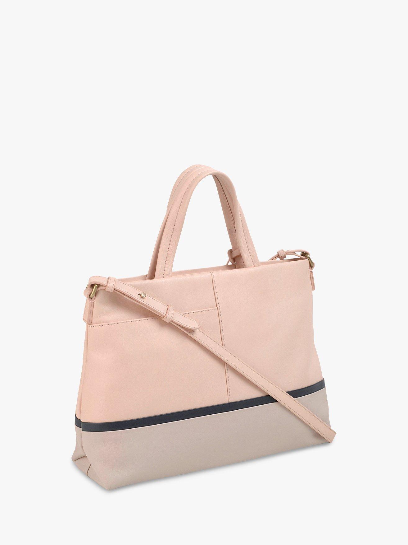 Radley Radley & Friends Leather Medium Grab Bag, Blush