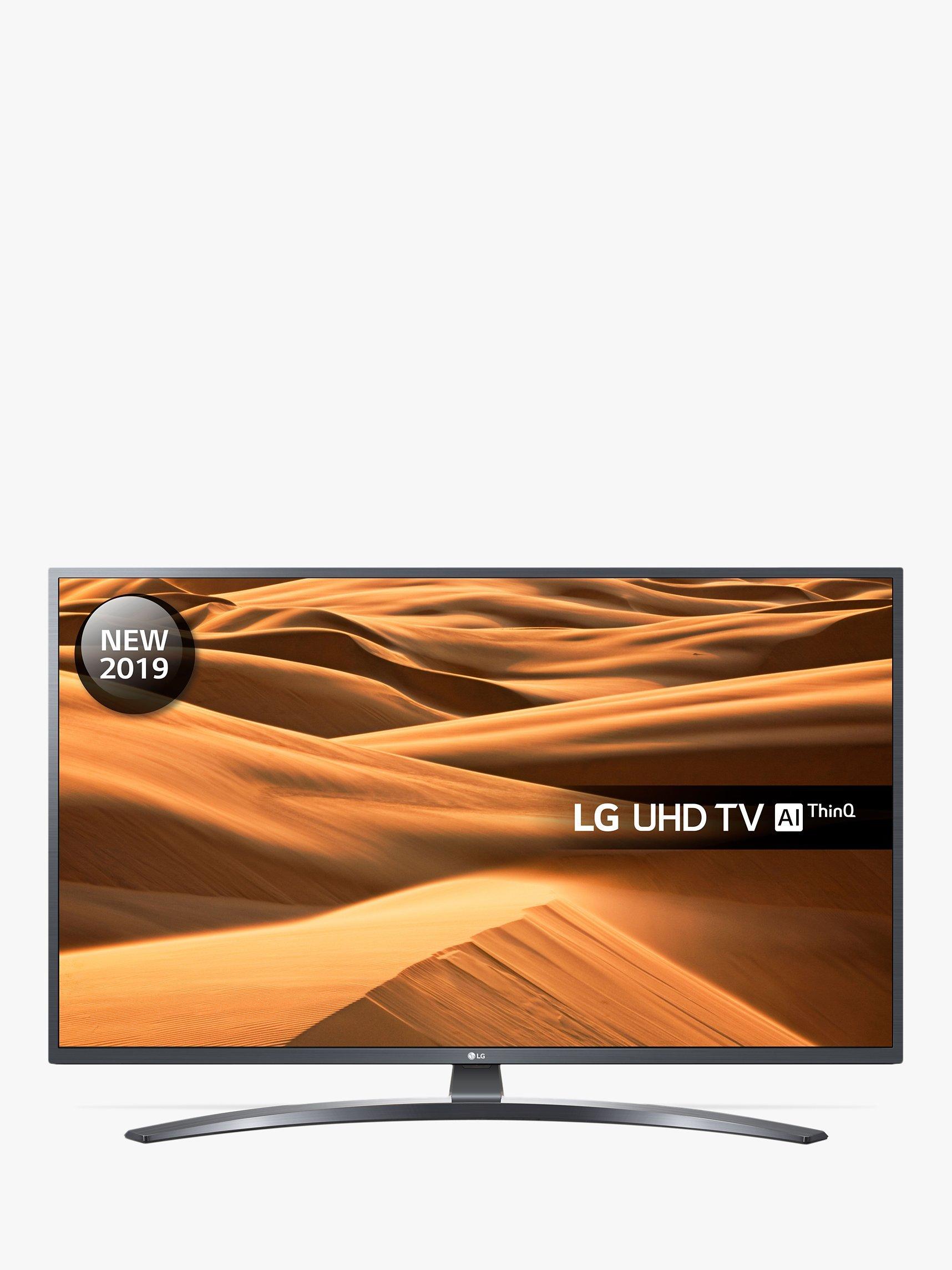 LG 65UM7400PLB 2019 LED HDR 4K Ultra HD Smart TV 65 with Freeview Play Freesat HD Ultra HD Certified Dark Iron Grey