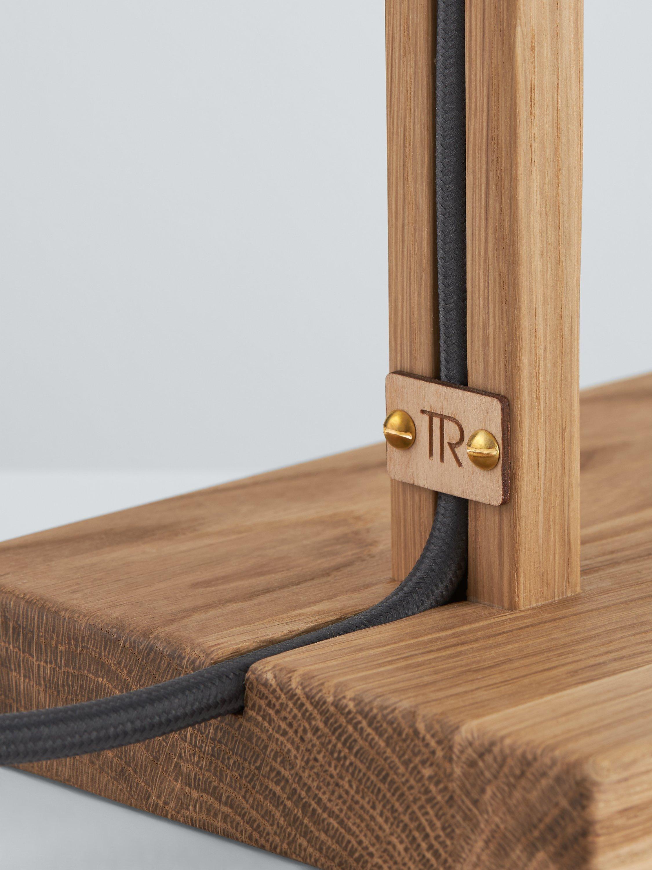 Tom Raffield Stem Table Light, Oak