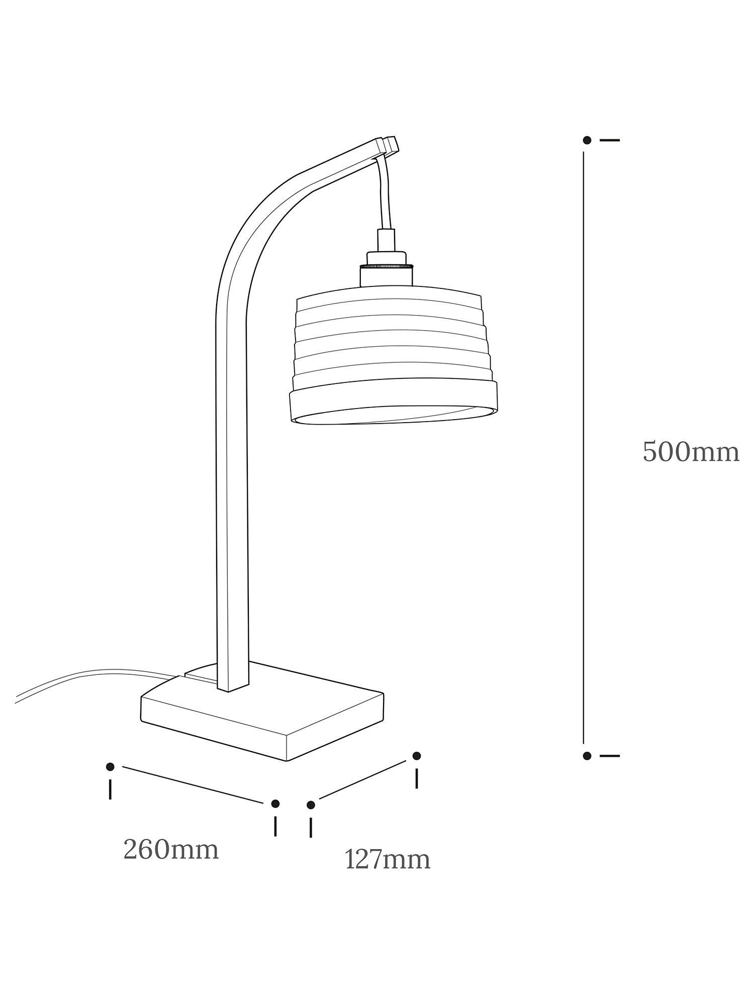 Tom Raffield Stem Table Light, Oak