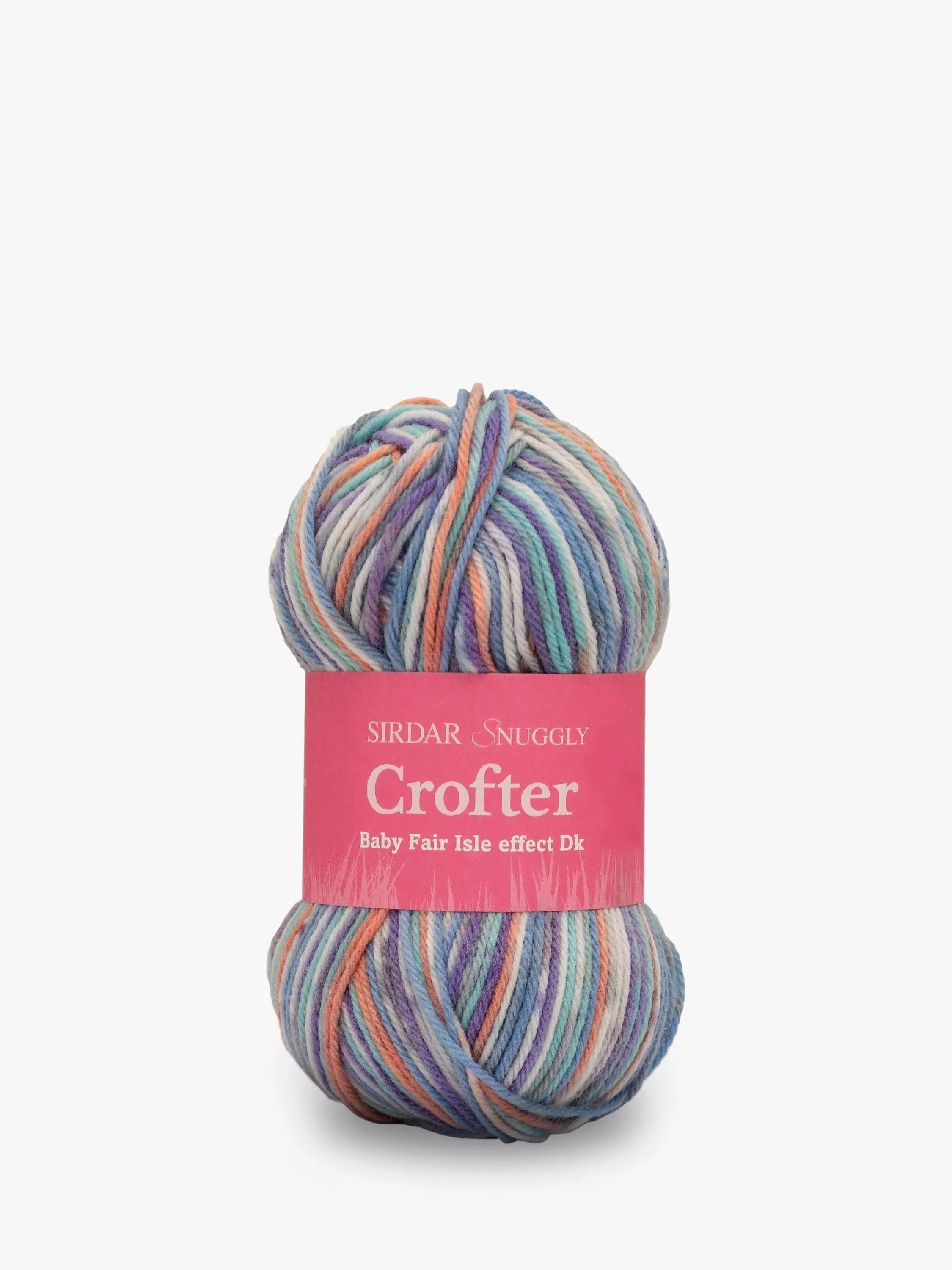 Sirdar Baby Fair Isle Effect Crofter DK Yarn, 50g