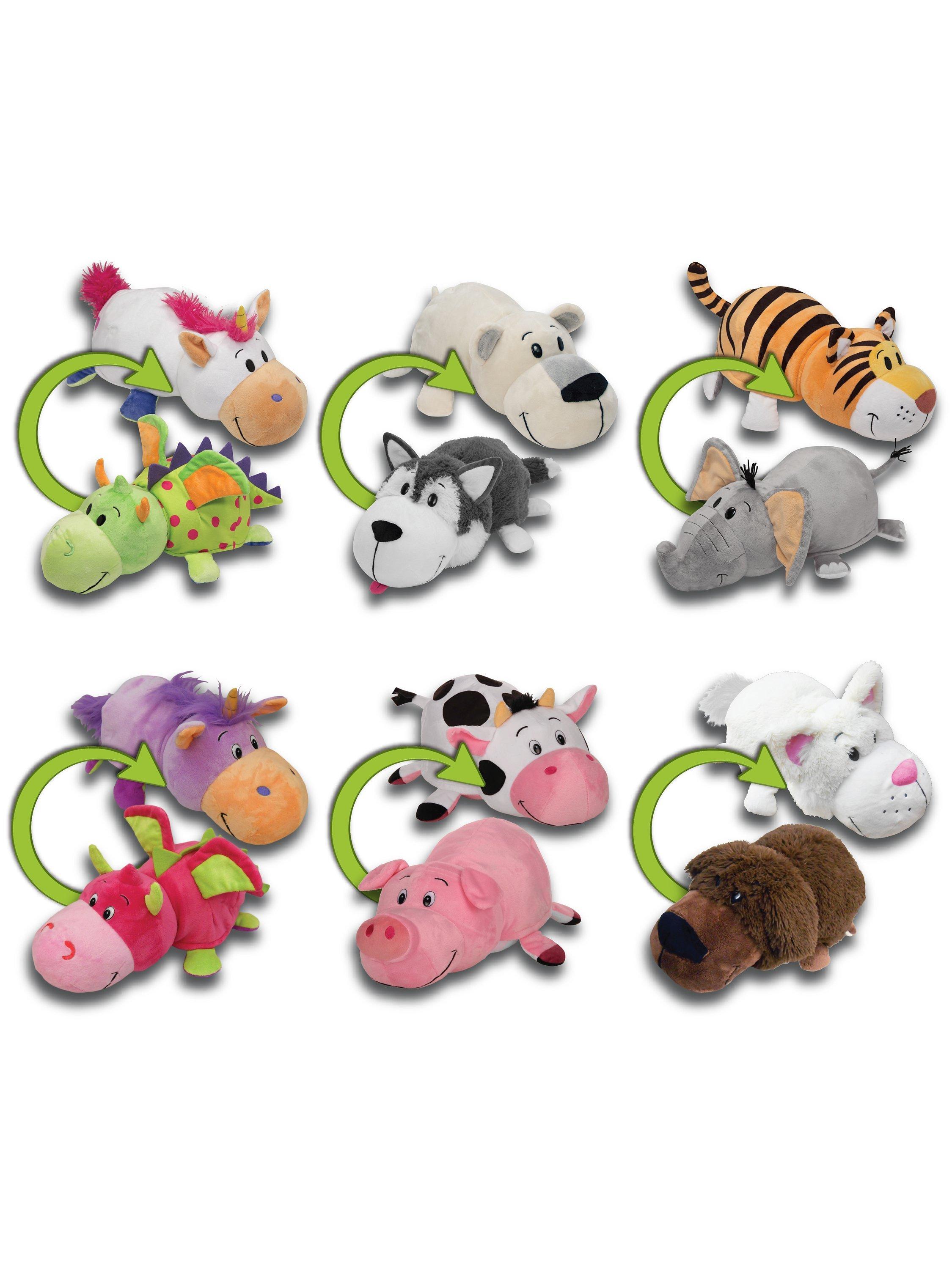 FlipaZoo 16" Soft Toys, Assorted